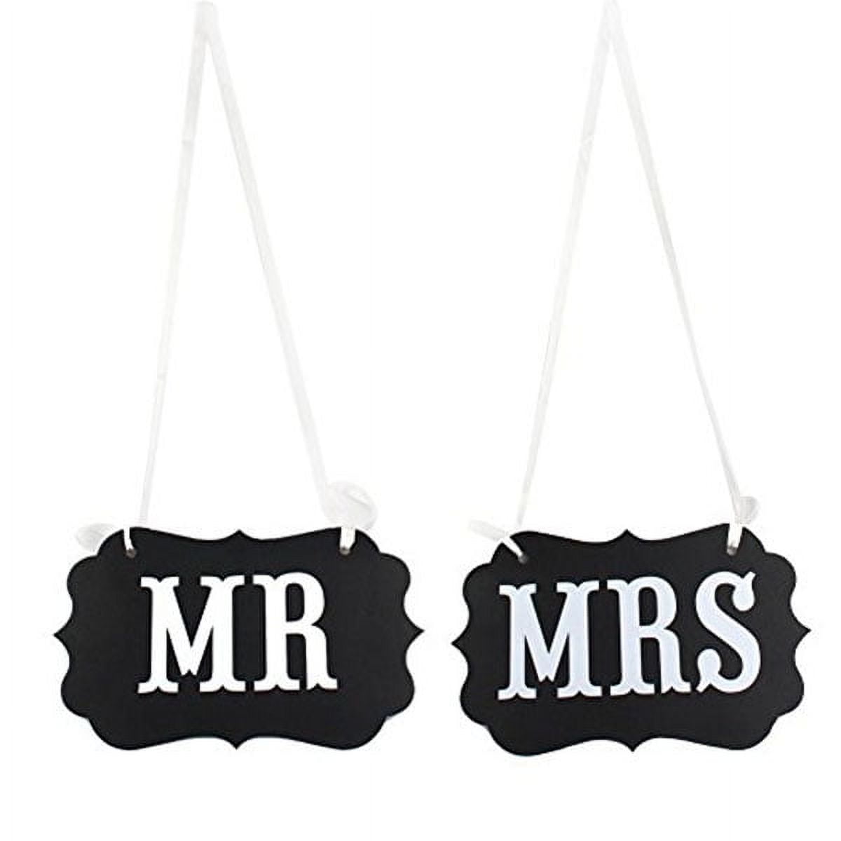 FRCOLOR Garland Banner Wedding Photo Shoot Props Bridegroom Black ...