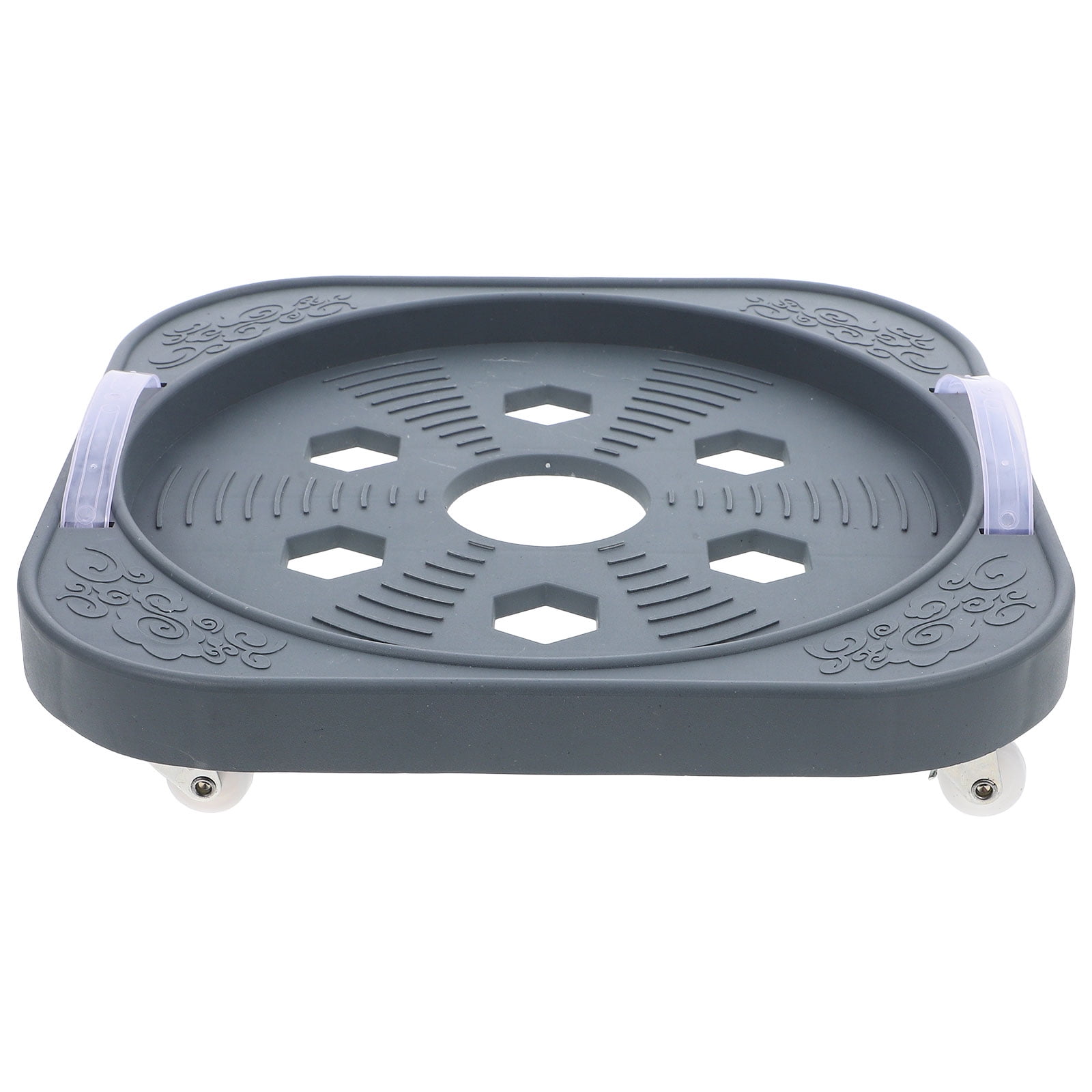 FRCOLOR Gas Tank Holder Rolling Planter Trolley with Wheels Plant Stand ...