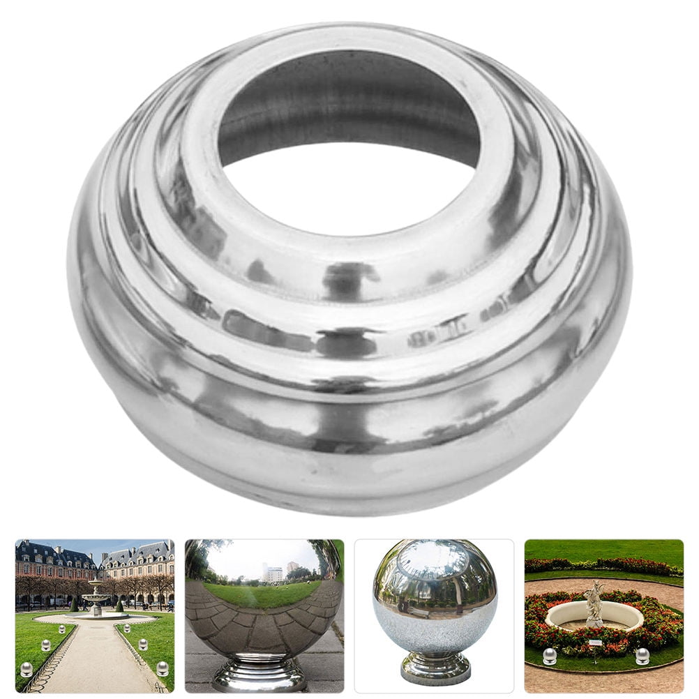 FRCOLOR Giant Gazing Balls Stands Garden Sphere Flagpole Base Holder ...