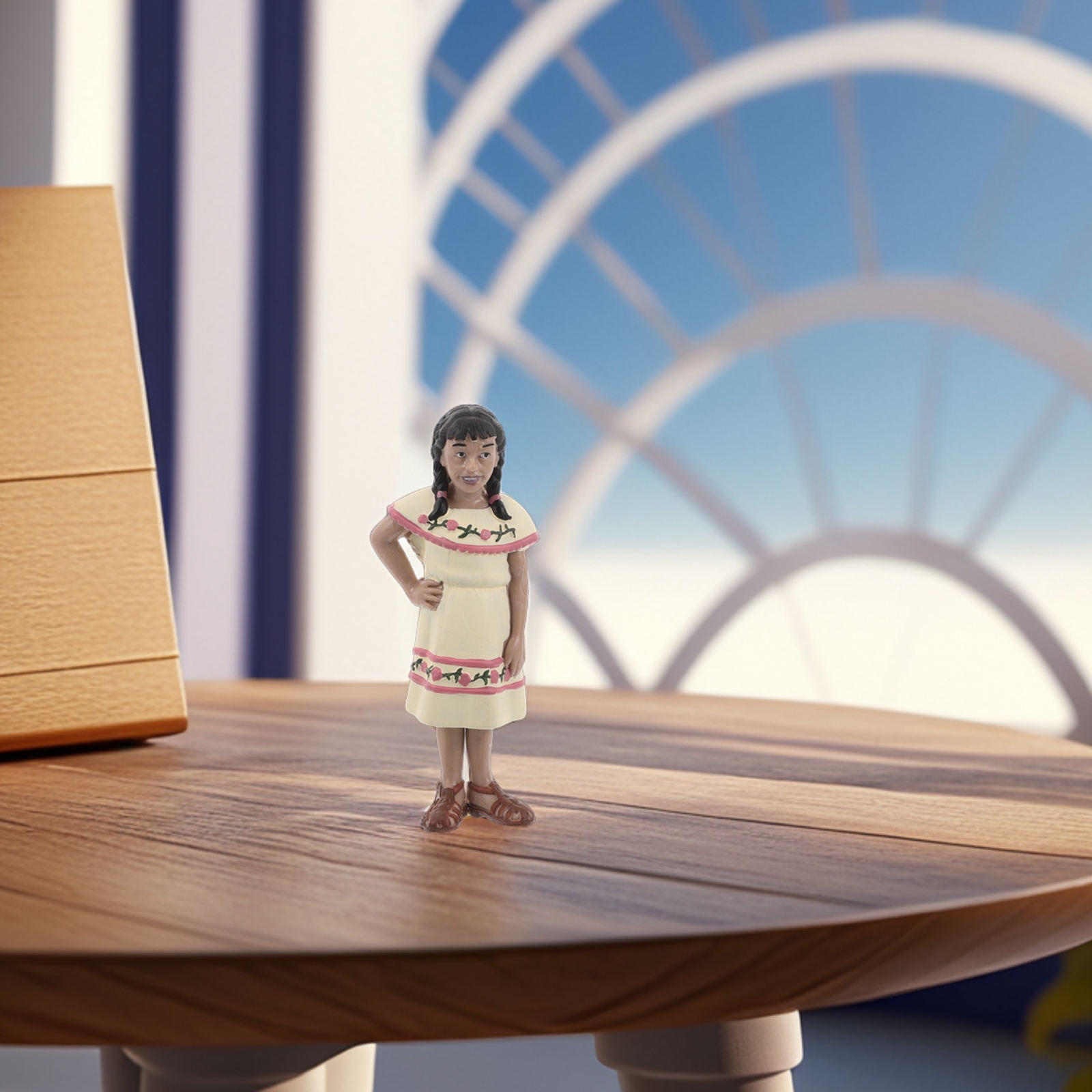 FRCOLOR Girl Native Figures Miniature People Plastic Figures Playset ...