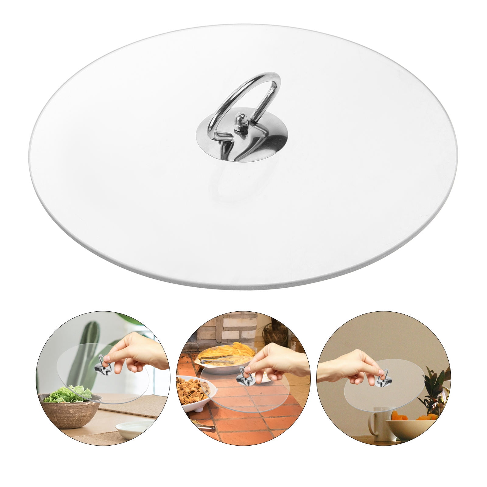 HAKIDZEL Lids For Bowls Glass Bowl Sealer Lid Glass 1Pcs - Walmart.com