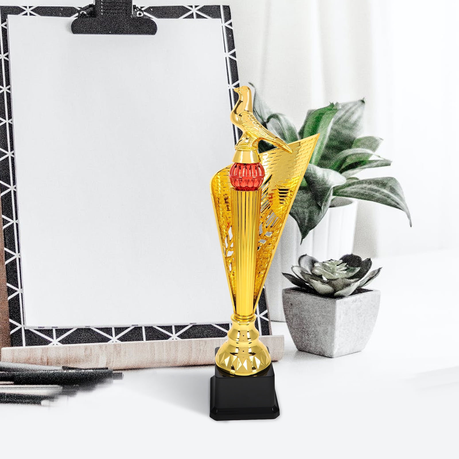 FRCOLOR Gold Award Trophy Cups Football Trophies Basketball Trophies ...