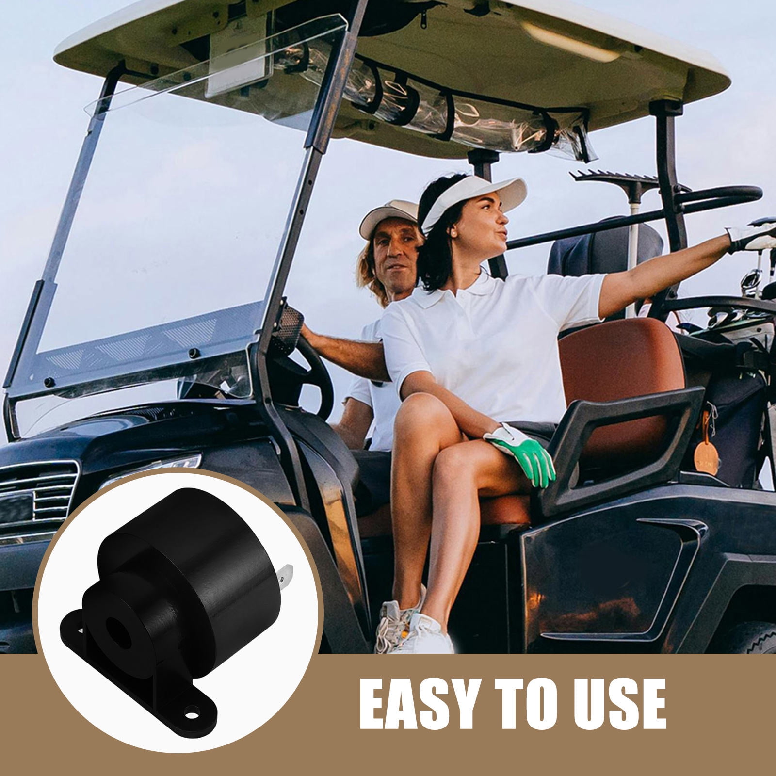 FRCOLOR Golf Cart Buzzer Club Car Alarm Truck Backup Horn Golf Cart Reverse Buzzer Vehicle ...