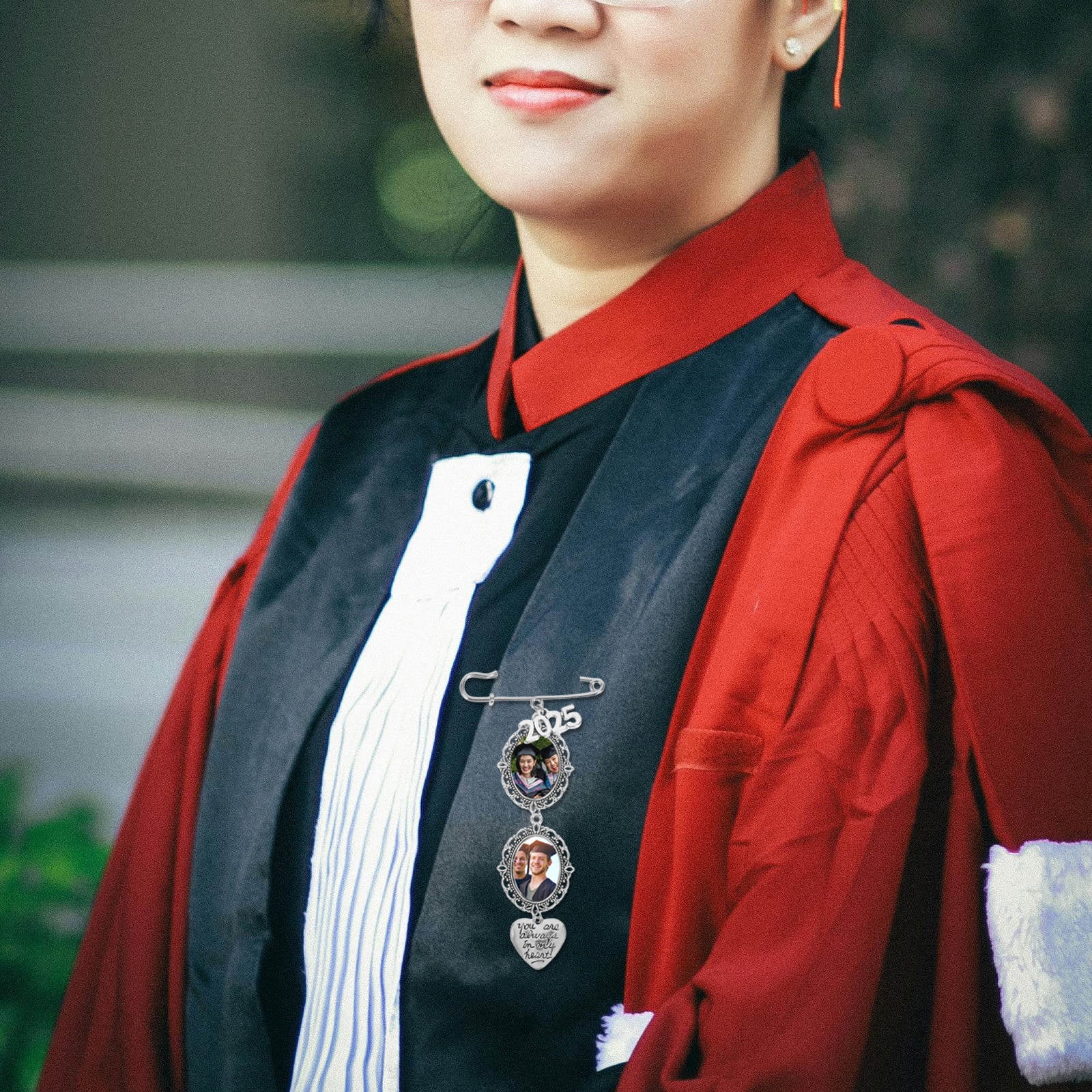 FRCOLOR Graduate Photo Charm Tassel for 2025 Graduation Cap Decorations ...