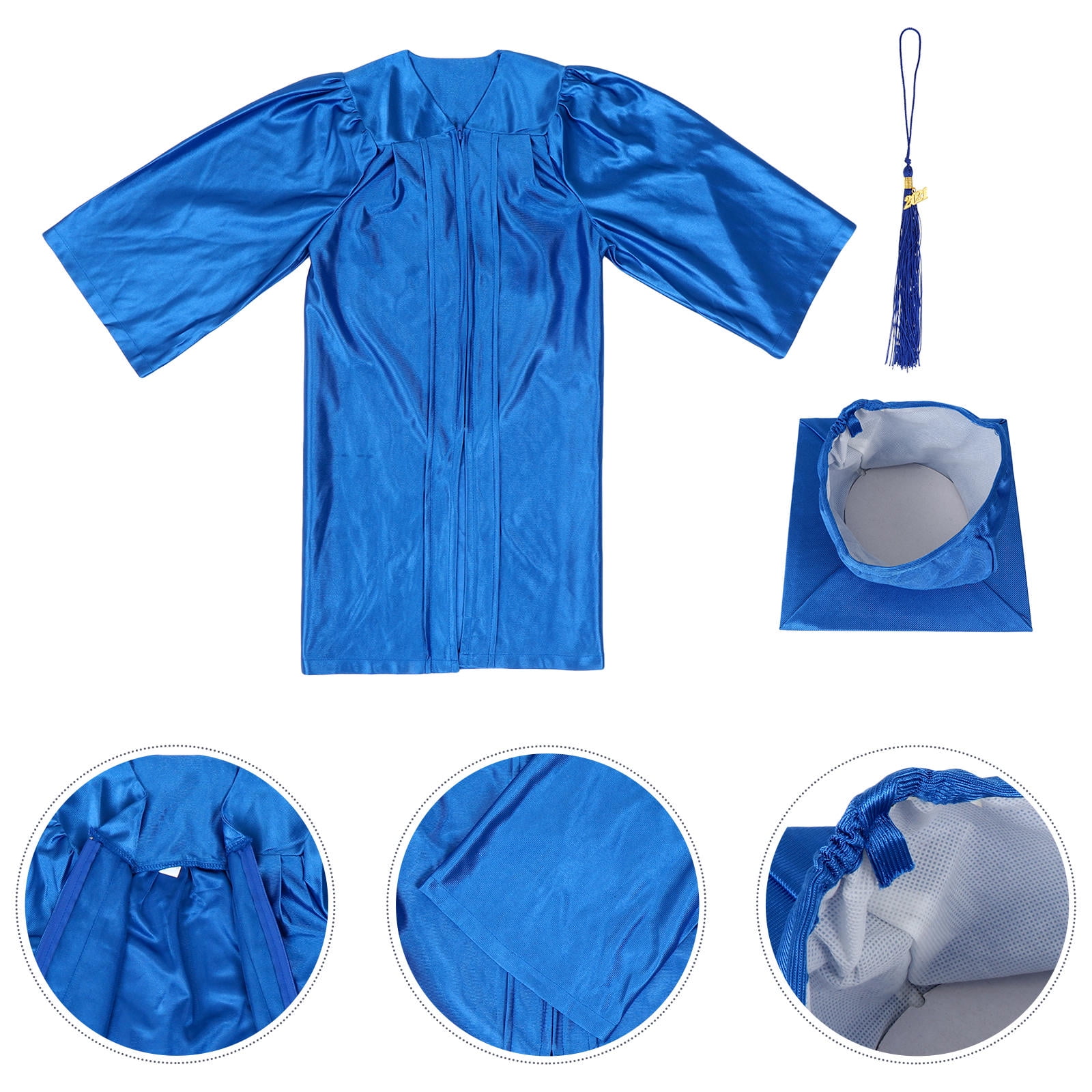 FRCOLOR Graduation Gown for Preschool and Kindergarten Students with ...