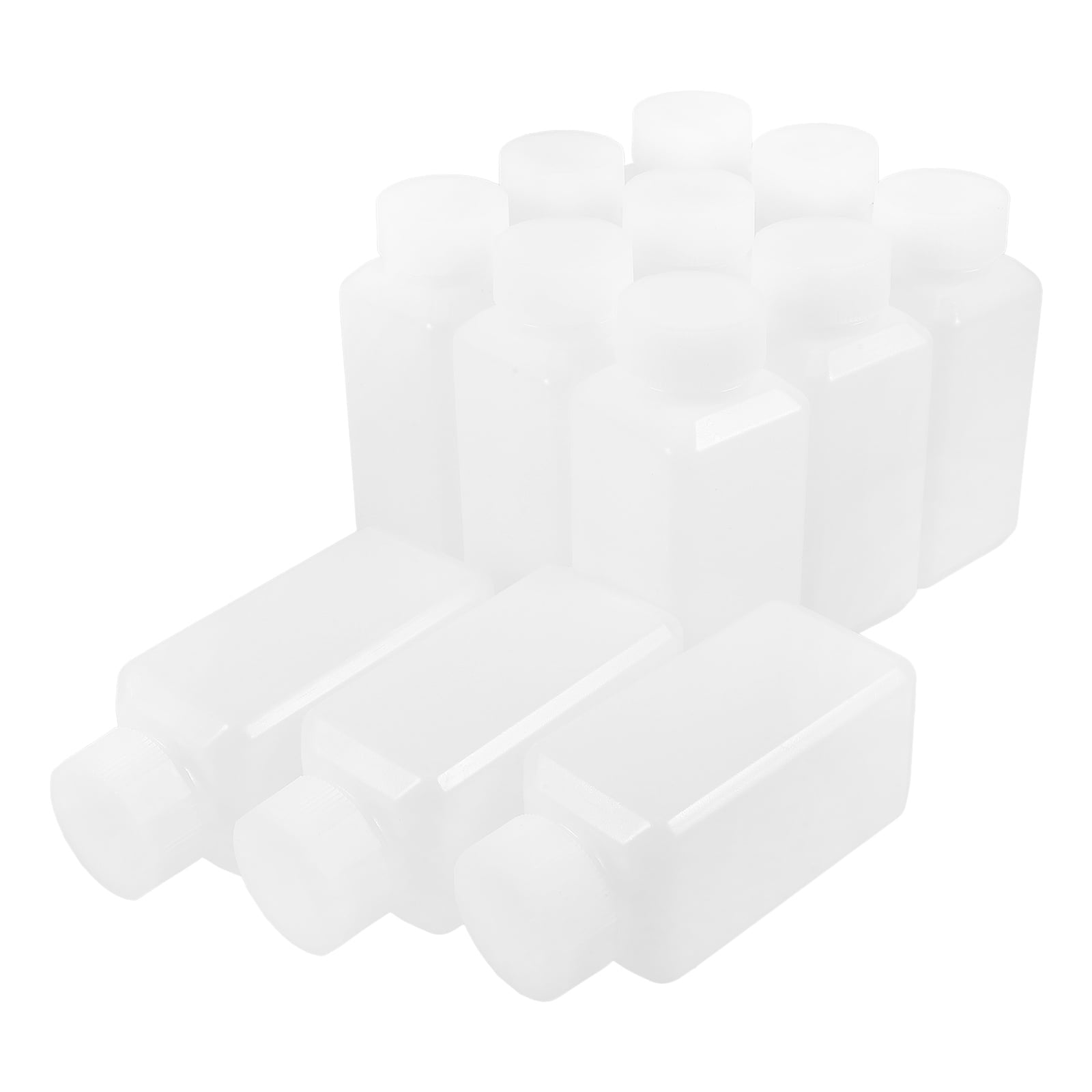 FRCOLOR HDPE Laboratory Sample Bottles with Caps for Reagent Storage ...