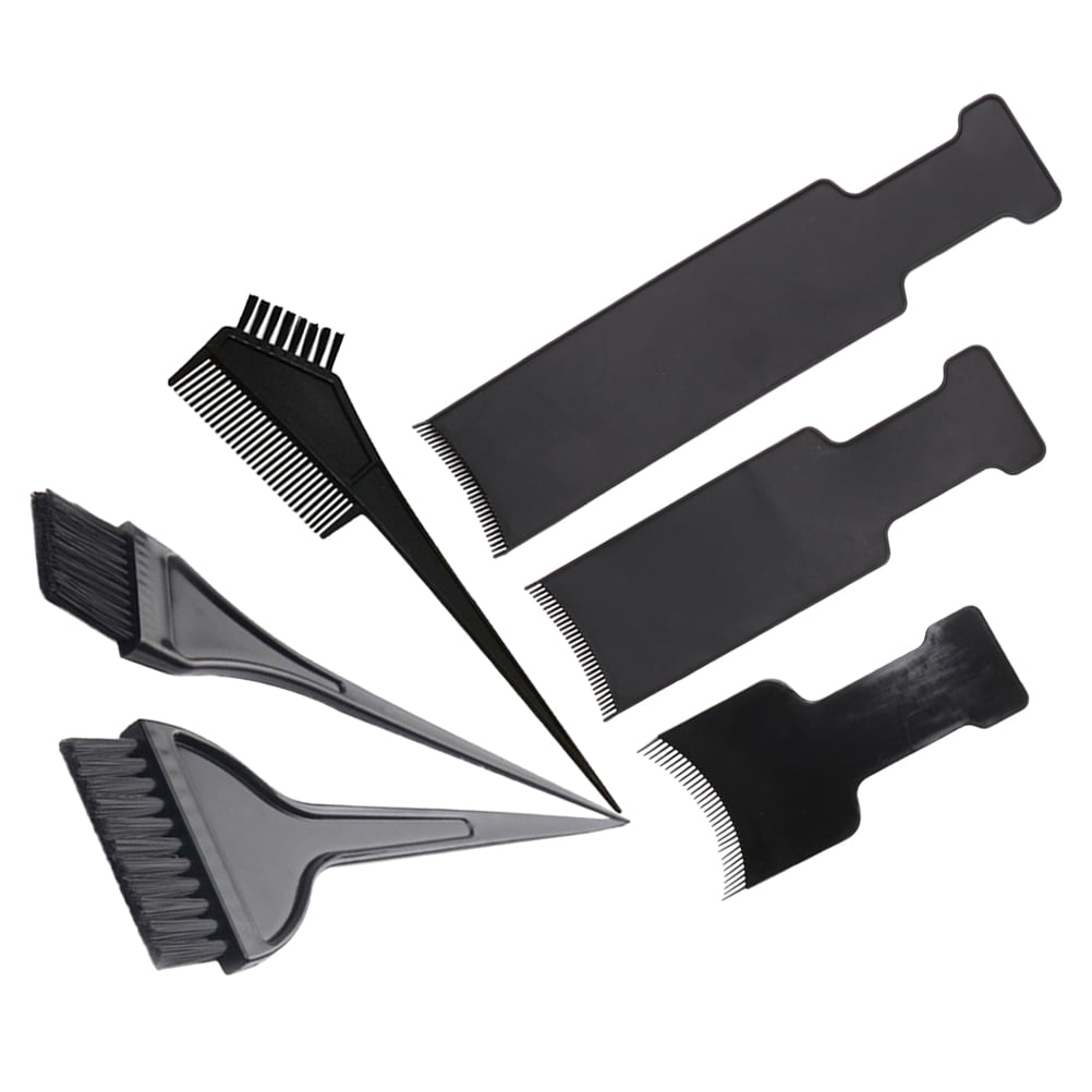 FRCOLOR Hair Dyeing Comb Set Accessories Coloring Brushes Miss Black ...