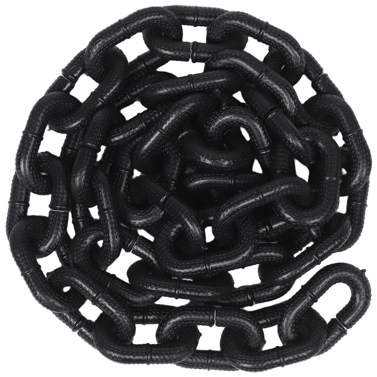 FRCOLOR Halloween Props Fake Plastic Chain Realistic Plastic Chain Look ...