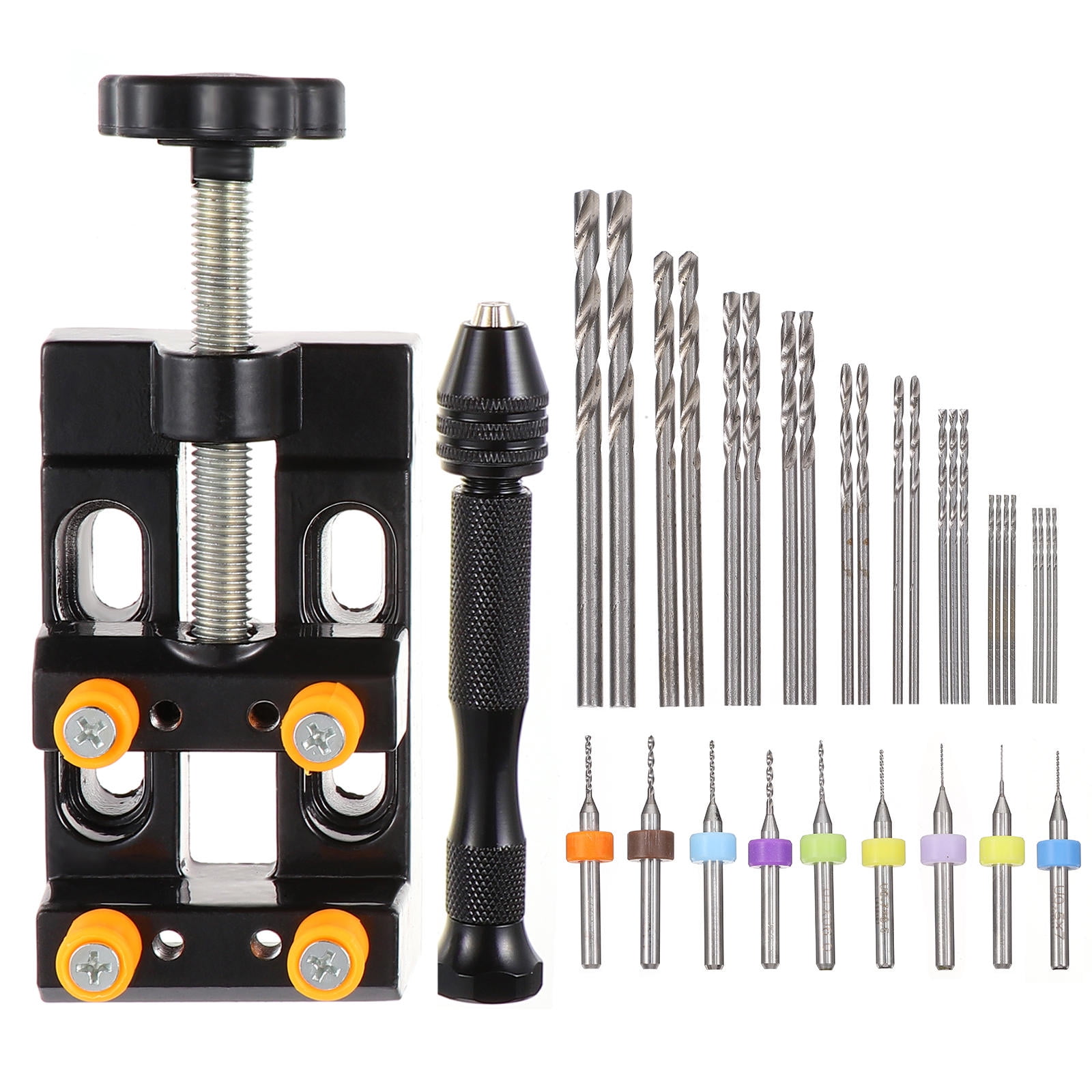 FRCOLOR Hand Drill Mini Bit Set Model Making Tool Kit Fine Workmanship ...