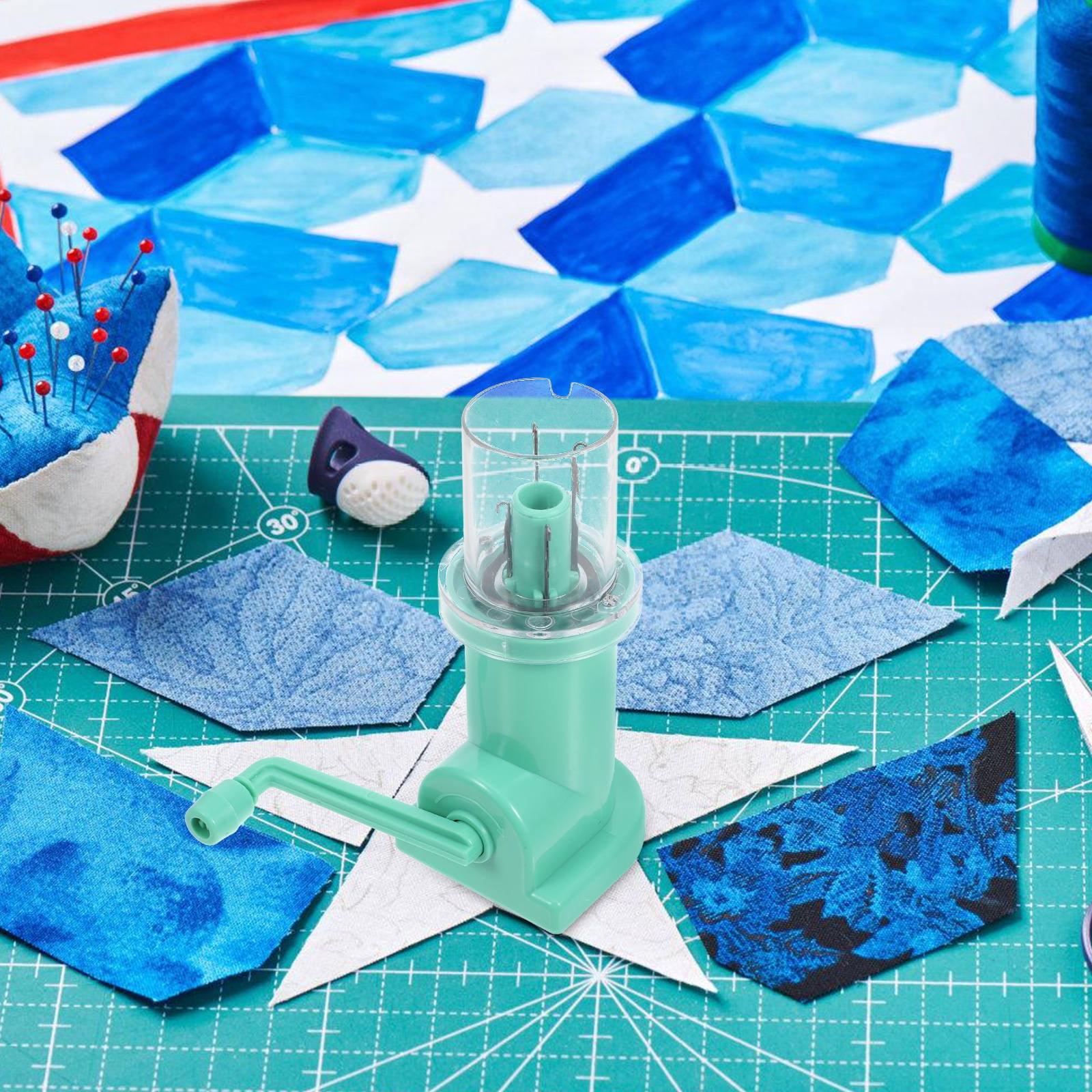 FRCOLOR Hand Operated Knitting Machine With Yarn Winder Diy Crochet ...