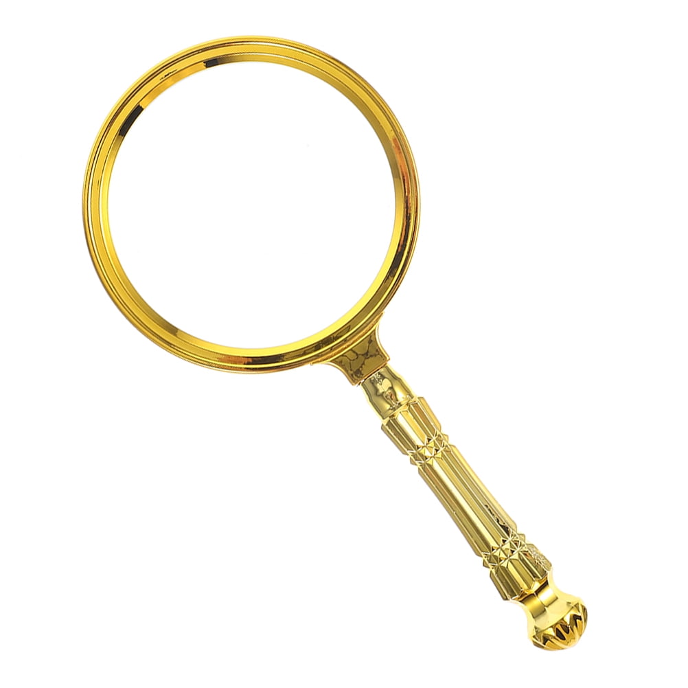 FRCOLOR Handheld Magnifying Glass For Elderly And Kids For Reading ...