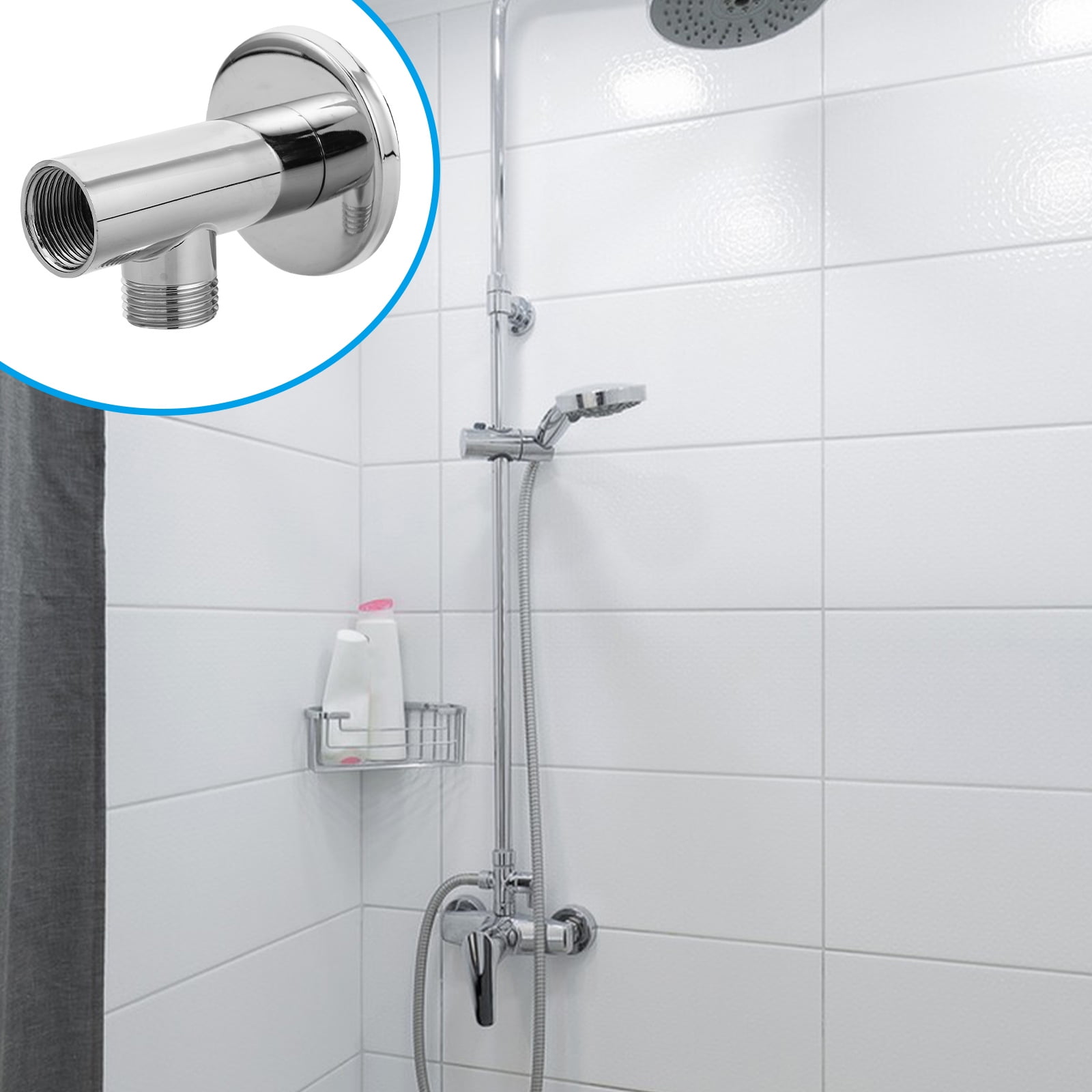 FRCOLOR Handheld Shower Holder Stainless Steel Shower Bracket with ...