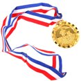 TAILTOSS Football Medal Golden Zinc Alloy 1Set 18.5x2.6in - Walmart.com