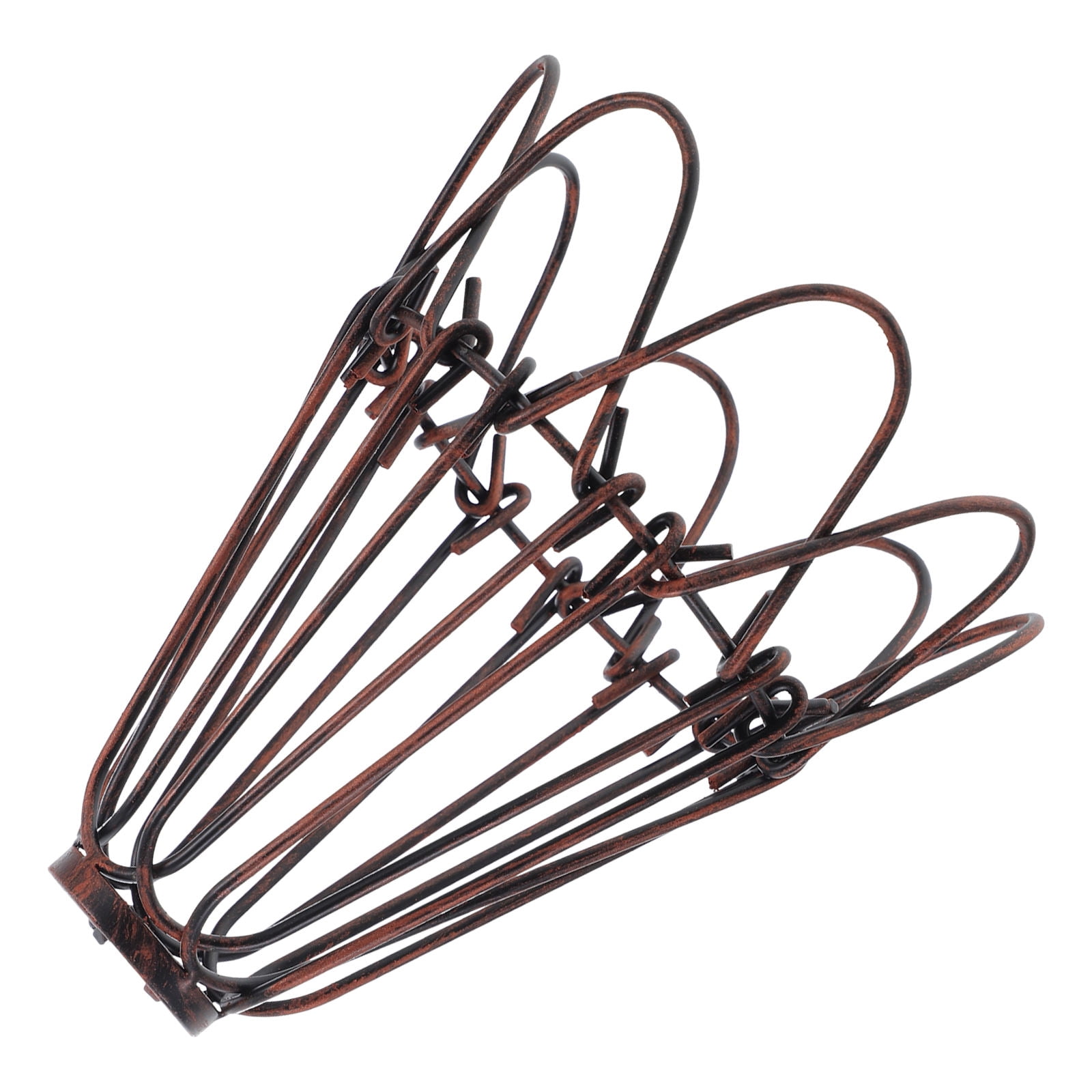 FRCOLOR Hanging Pendant Light Cage For Outdoor Lampshade Industrial ...