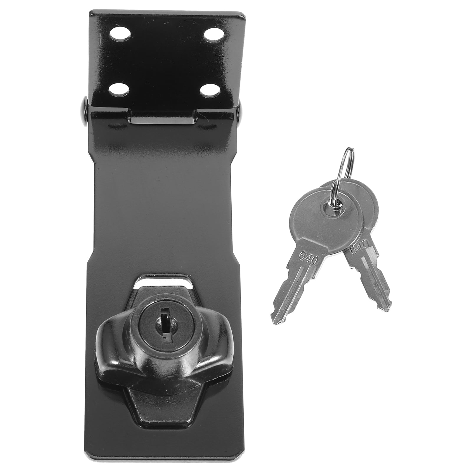 FRCOLOR Hasp Latch Gate Lock Door Locks Cabinet Padlock Latches Shed ...