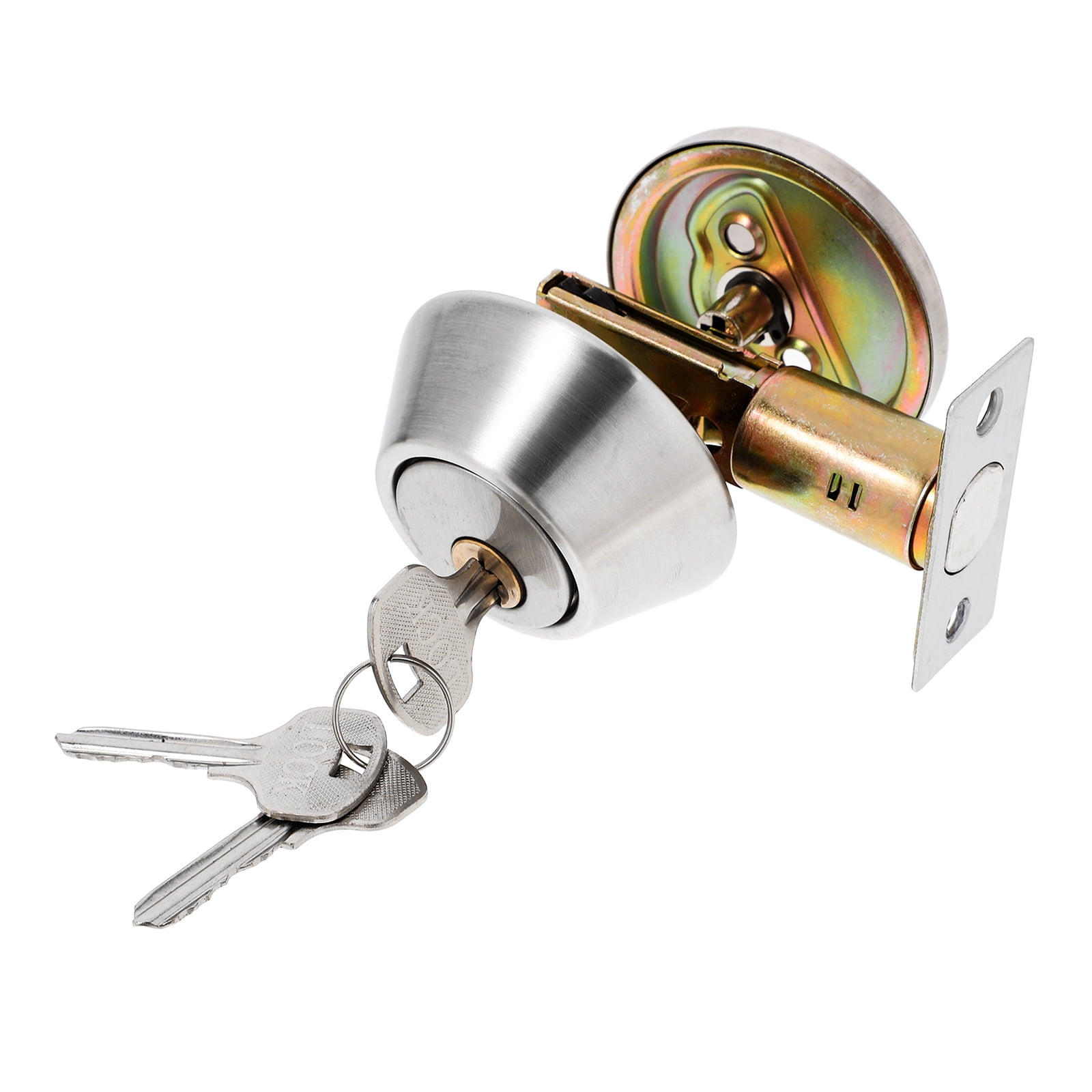 FRCOLOR Heavy Duty Hidden Deadbolt Lock Cylinder Locks Single Cylinder ...