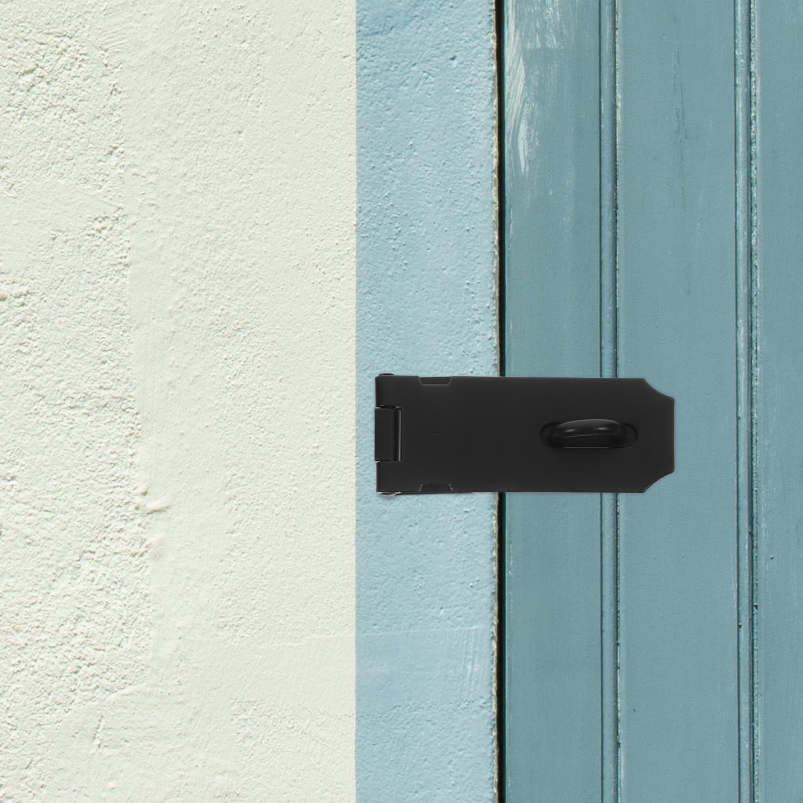 FRCOLOR Heavy Duty Stainless Steel Hasp Lock with Gate Latch Secure ...