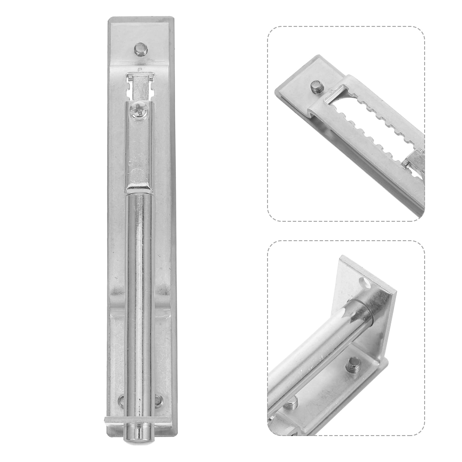 FRCOLOR Heavy-Duty Stainless Steel Hidden Flush Bolt 6 Inch Concealed ...