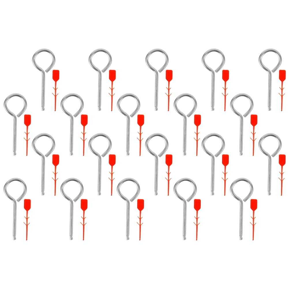 FRCOLOR Hemoton 50 Sets Fire Extinguisher Pull Pins with Plastic Seals ...