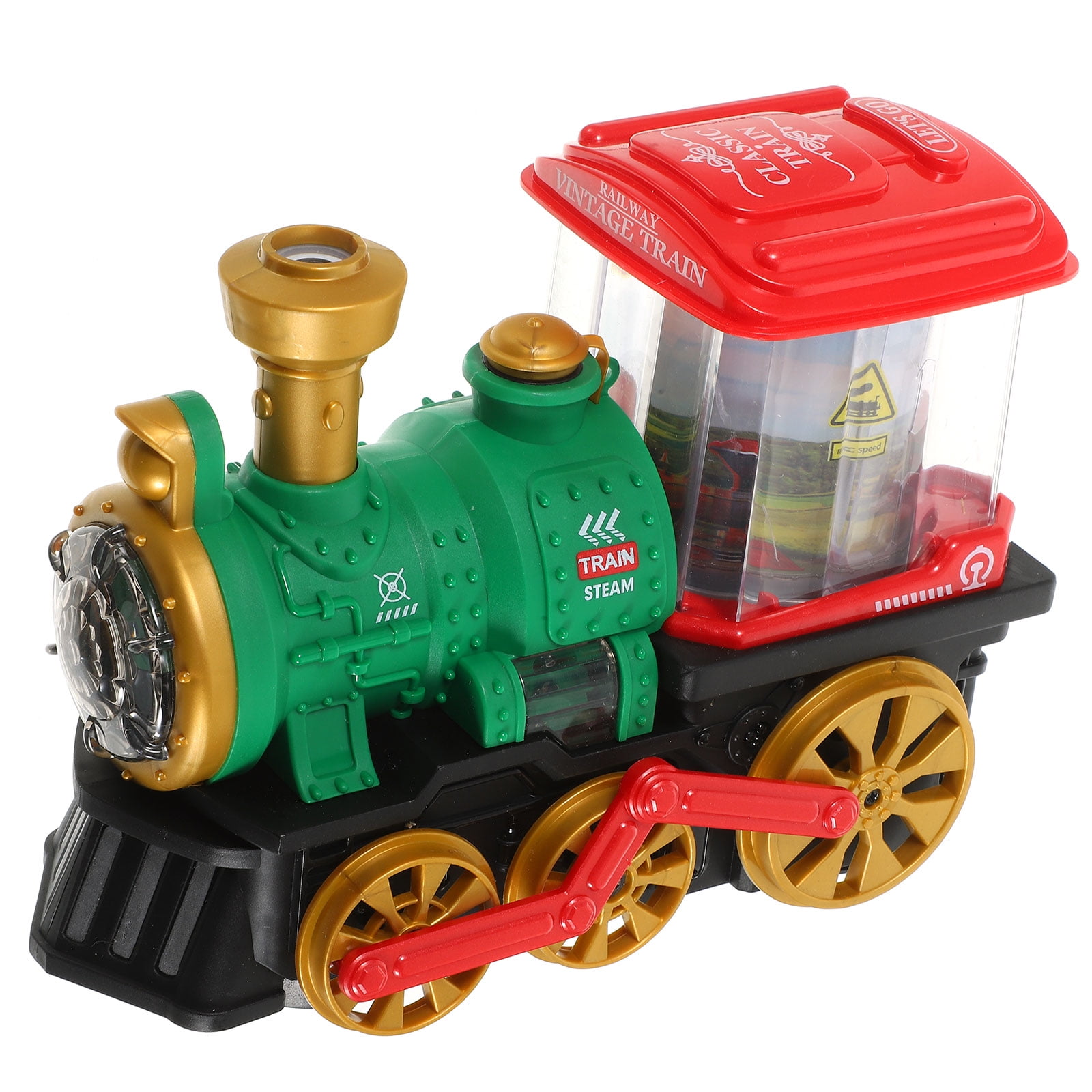 FRCOLOR Hemoton Electric Train Toy with Lights 1 Set Early Educational ...