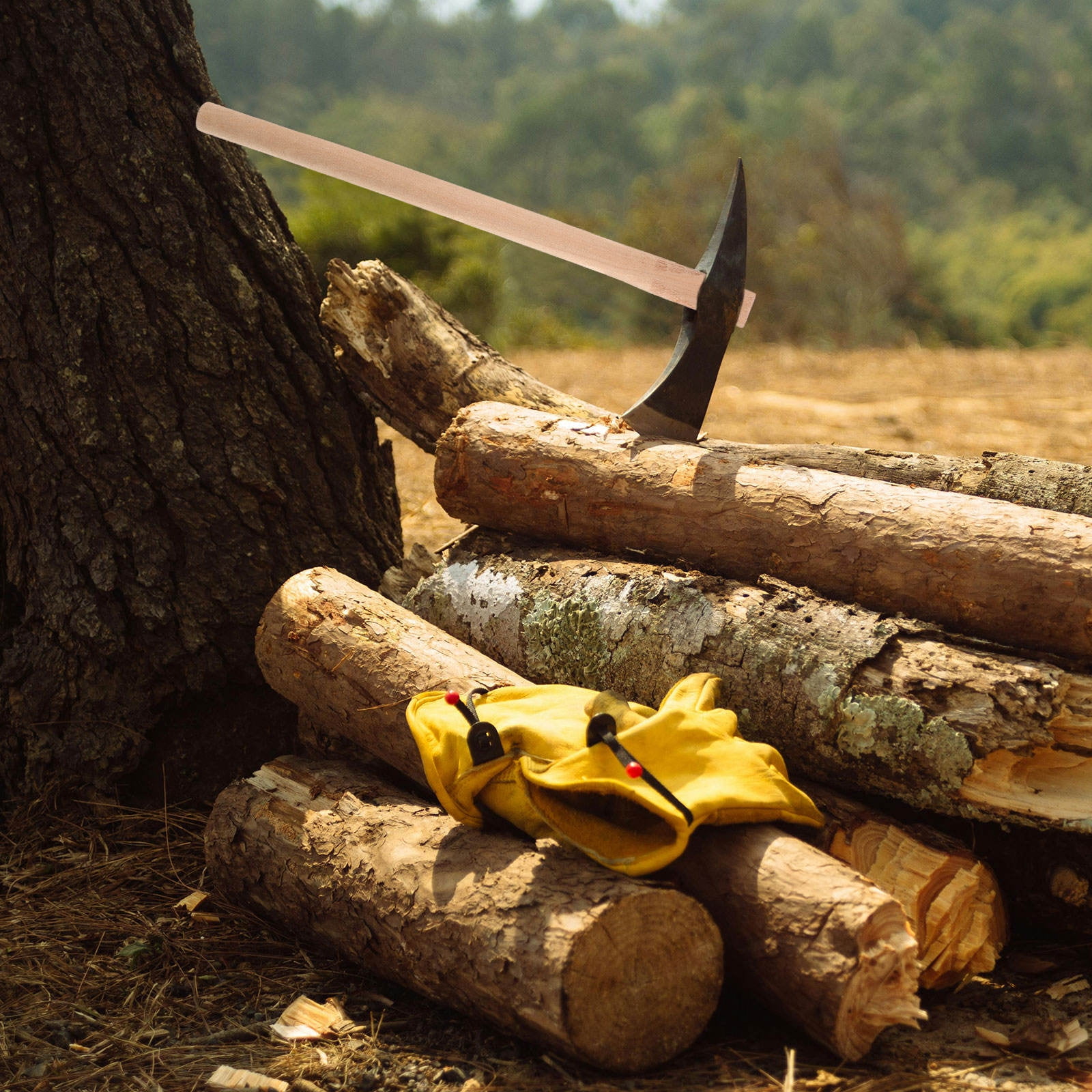 FRCOLOR Hemoton Wooden Garden Tool Handle Hardwood Shovel Hoe Axe ...