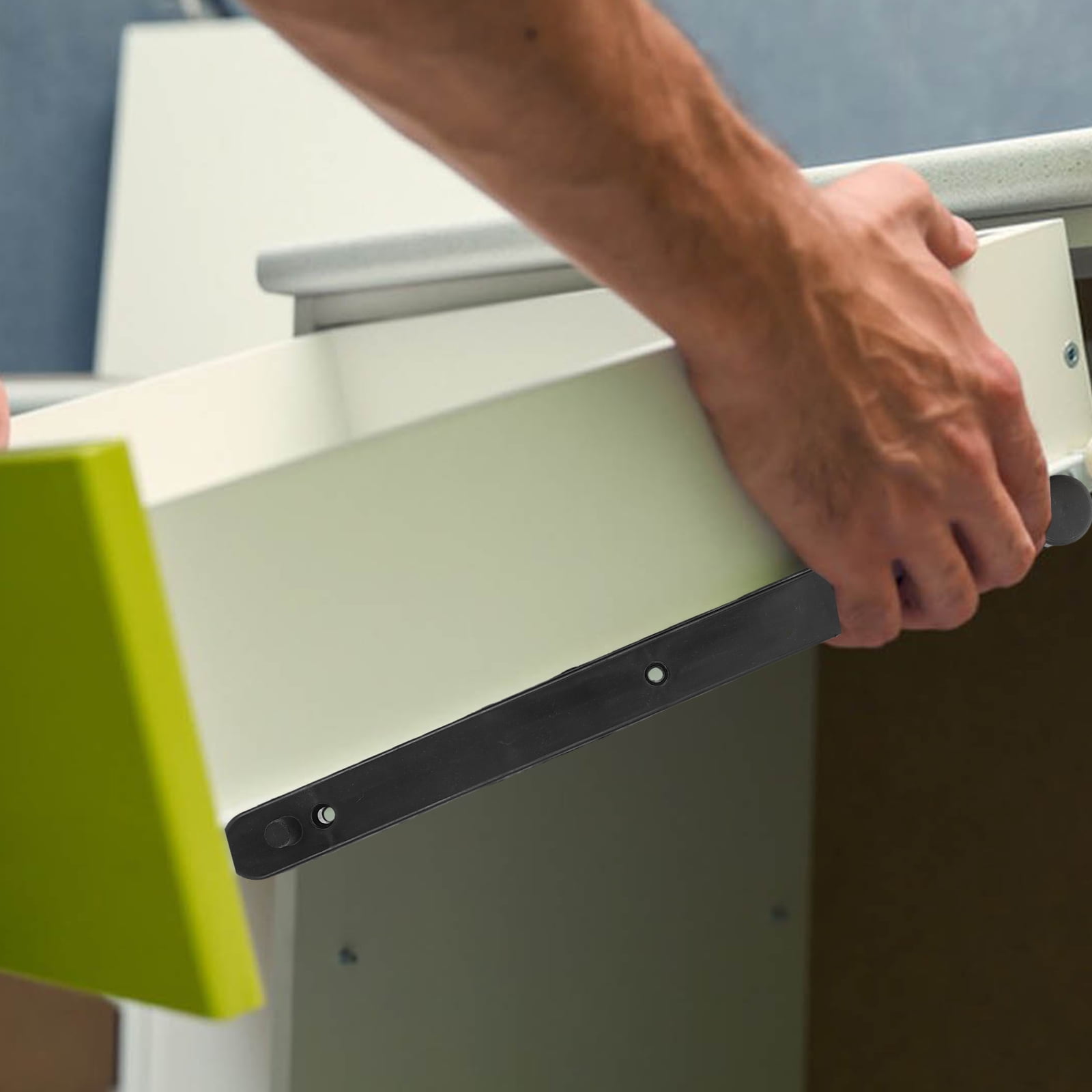 FRCOLOR Hidden Hinges for Cabinet Doors Rails Side Drawer Track ...