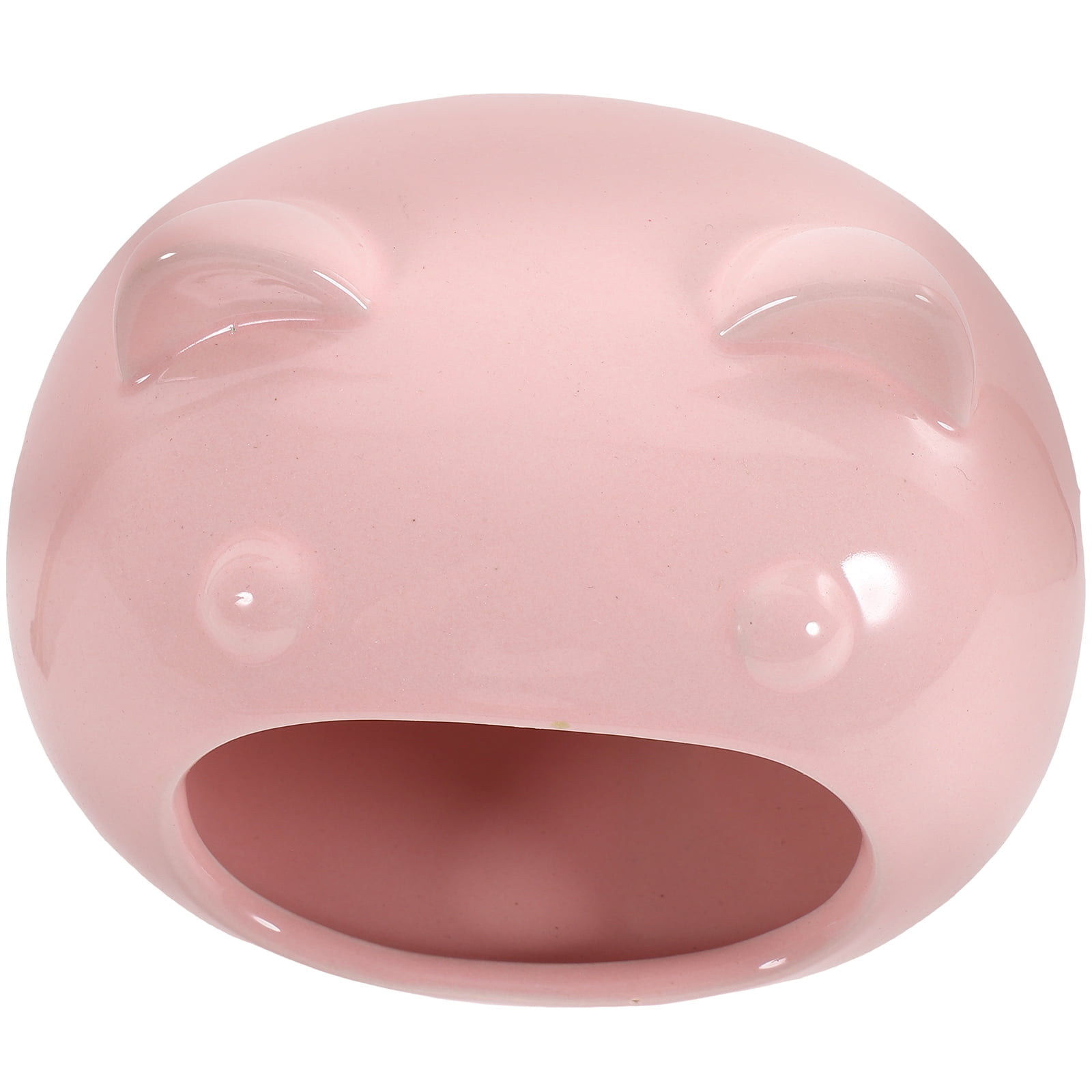 WASHWEPE Small Hamster Hideout Ceramic Pink 1 Set Resting Place ...
