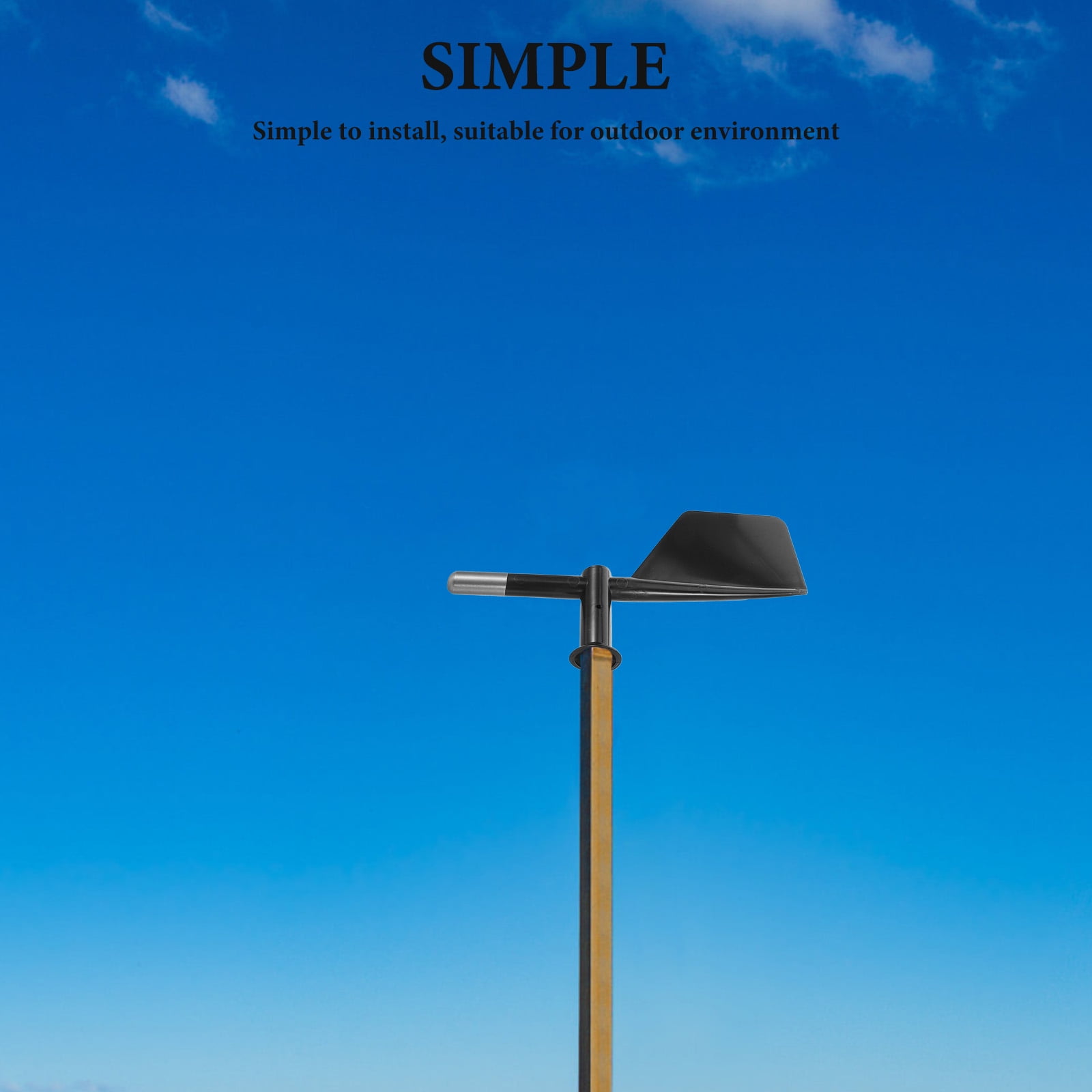 FRCOLOR High Speed Direction Indicator Tail Fin Anemometer Plastic End ...