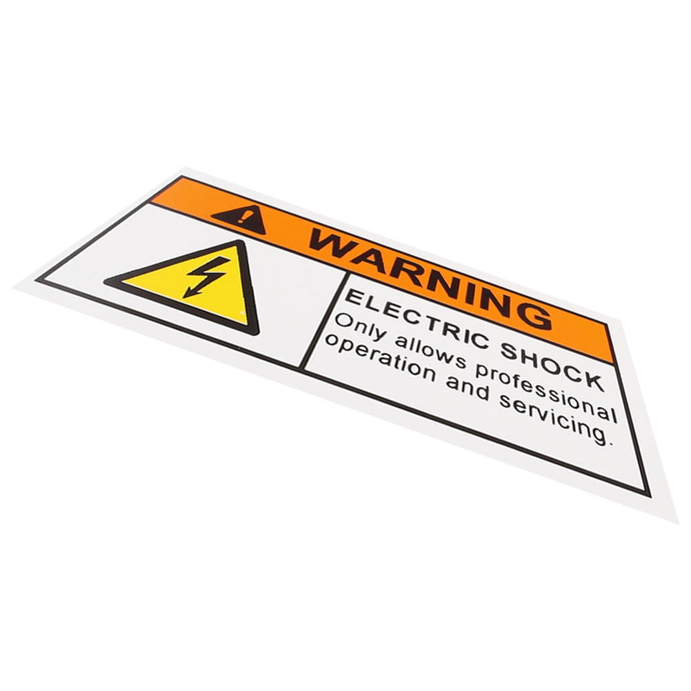 FRCOLOR High Voltage Warning Sticker for Maintenance Danger Electrical ...