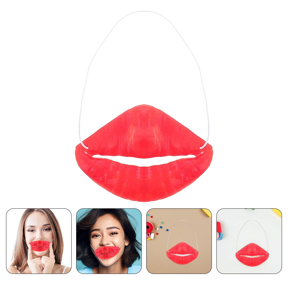 FRCOLOR Hilarious Sausage Big Mouth Prank Toy for April Fool's Day Big ...