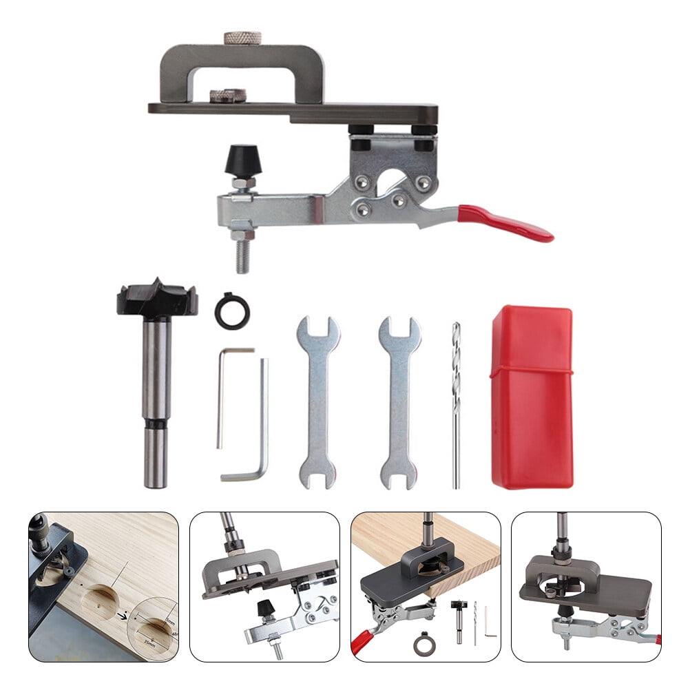 LABSERRON Hinge Drilling Kit Assorted Color Men 1 Set 6.7X4.3X1.8In ...