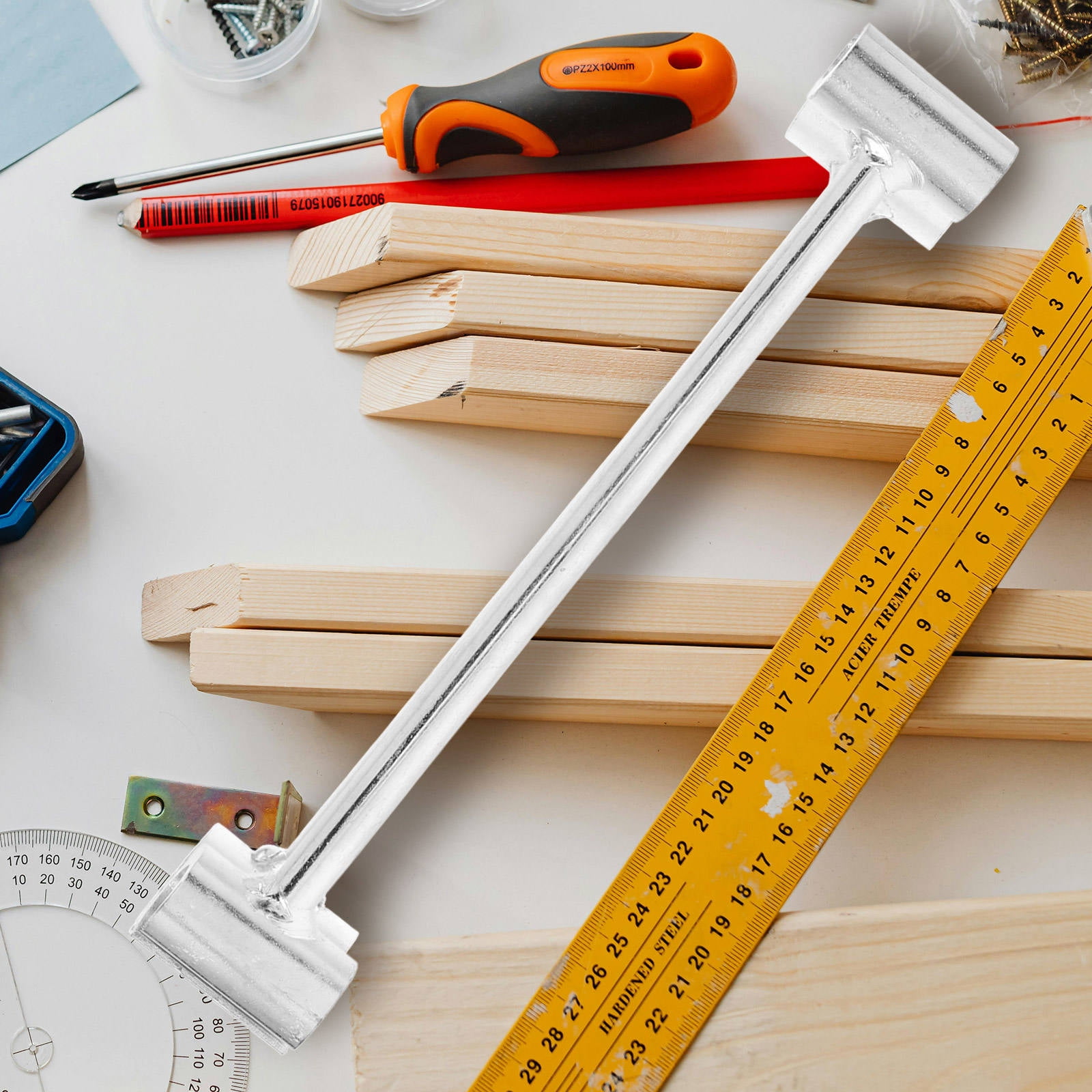 FRCOLOR Hinge Gap Adjusting Wrench for Door Hinge Repair and Alignment ...