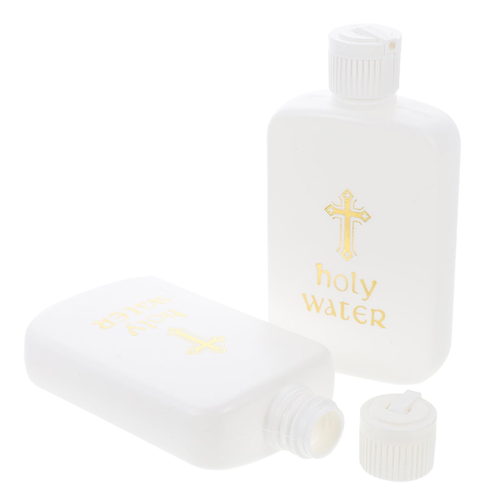 FRCOLOR Holy Water Containers for Religious PE Material 100ml Mini ...