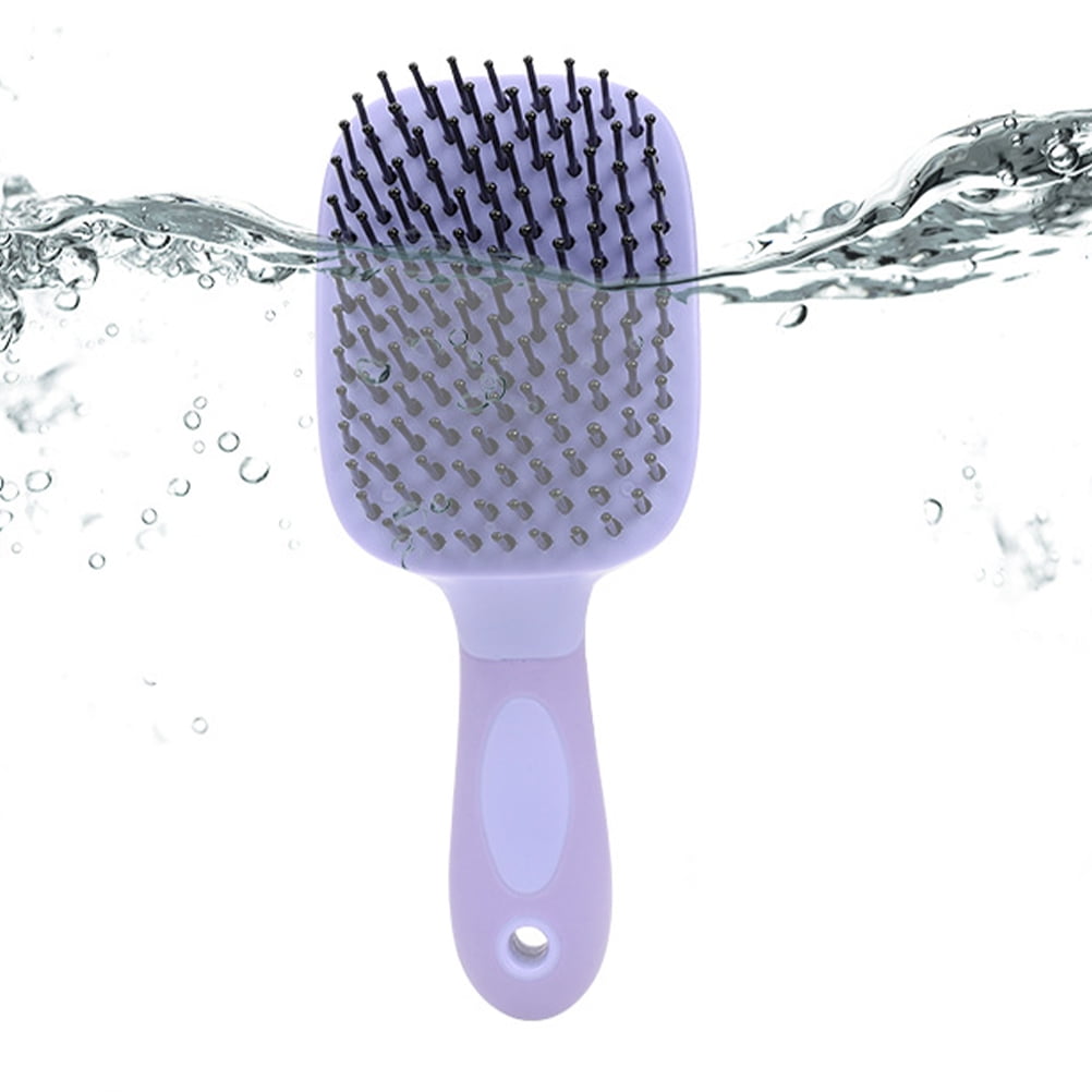 FRCOLOR Horse Tail Brush Grooming Rake Horses Shedding Cleaning Violet ...