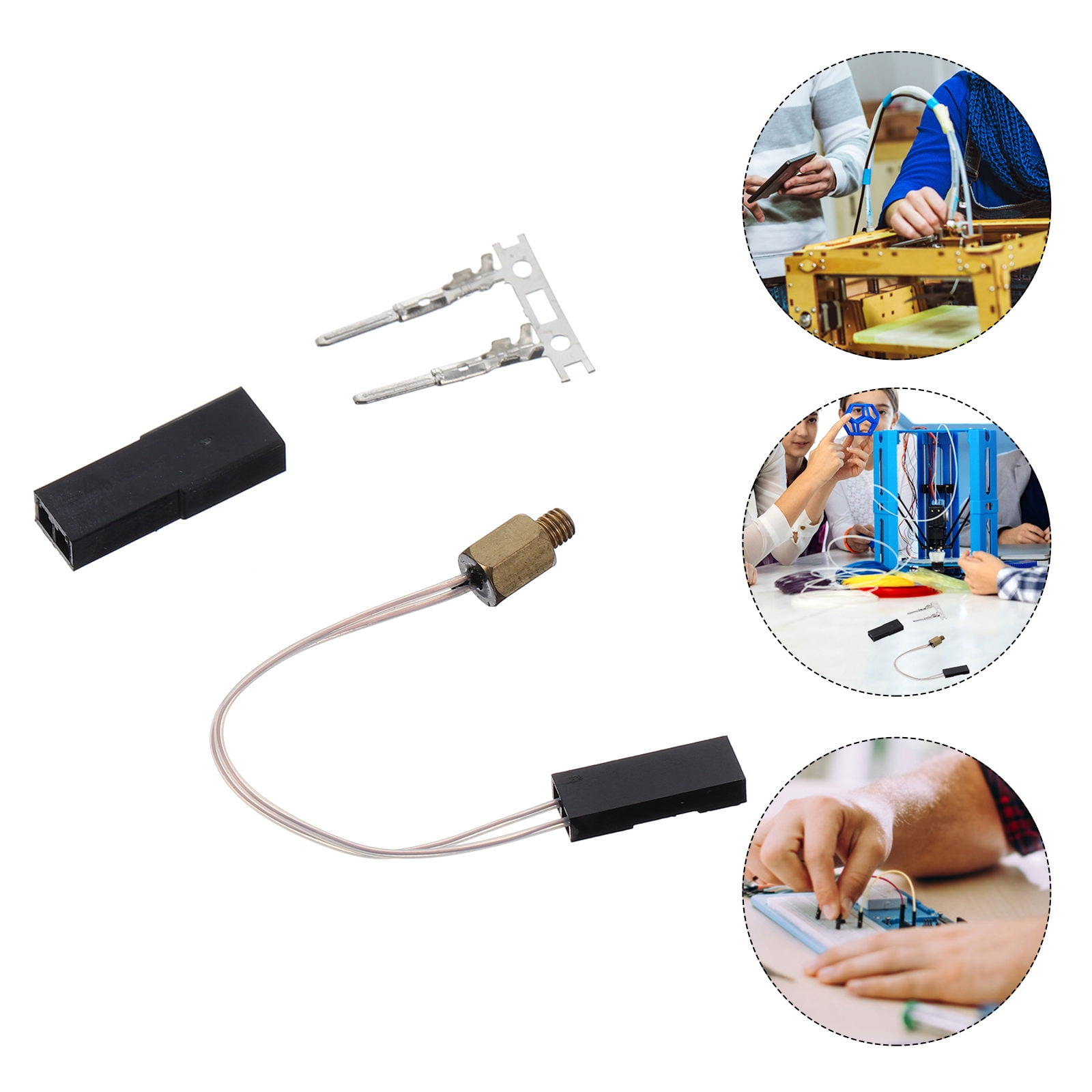 FRCOLOR Hot End Extruders Thermistor 3D Printing Internal Temperature ...