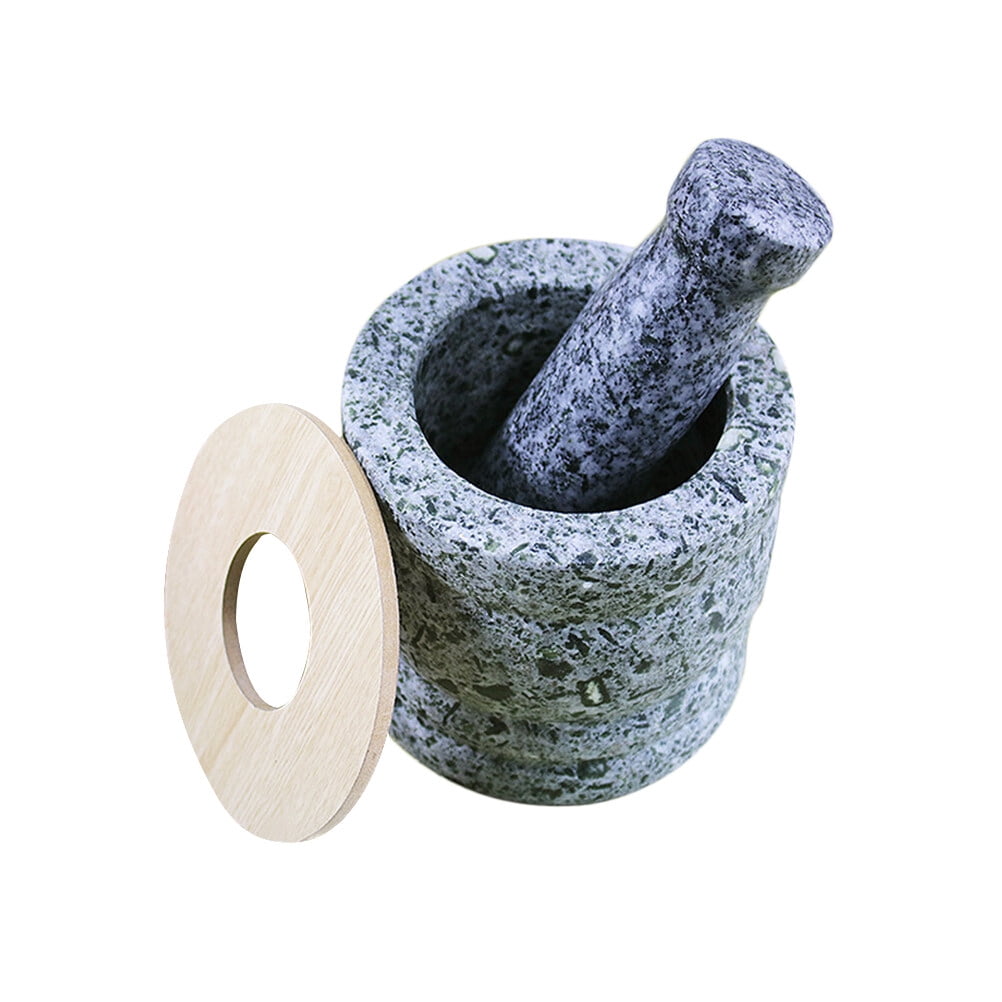 FRCOLOR Household Garlic Pugging Pot Manually Grinding Polishing ...