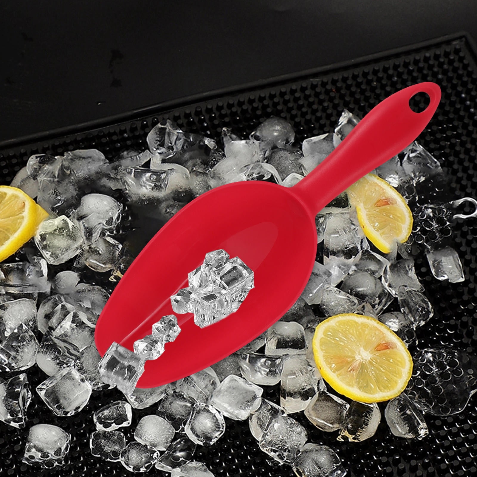 FRCOLOR Ice Scoop Multi-purpose Plastic Kitchen Scoops Bar Scooper for ...