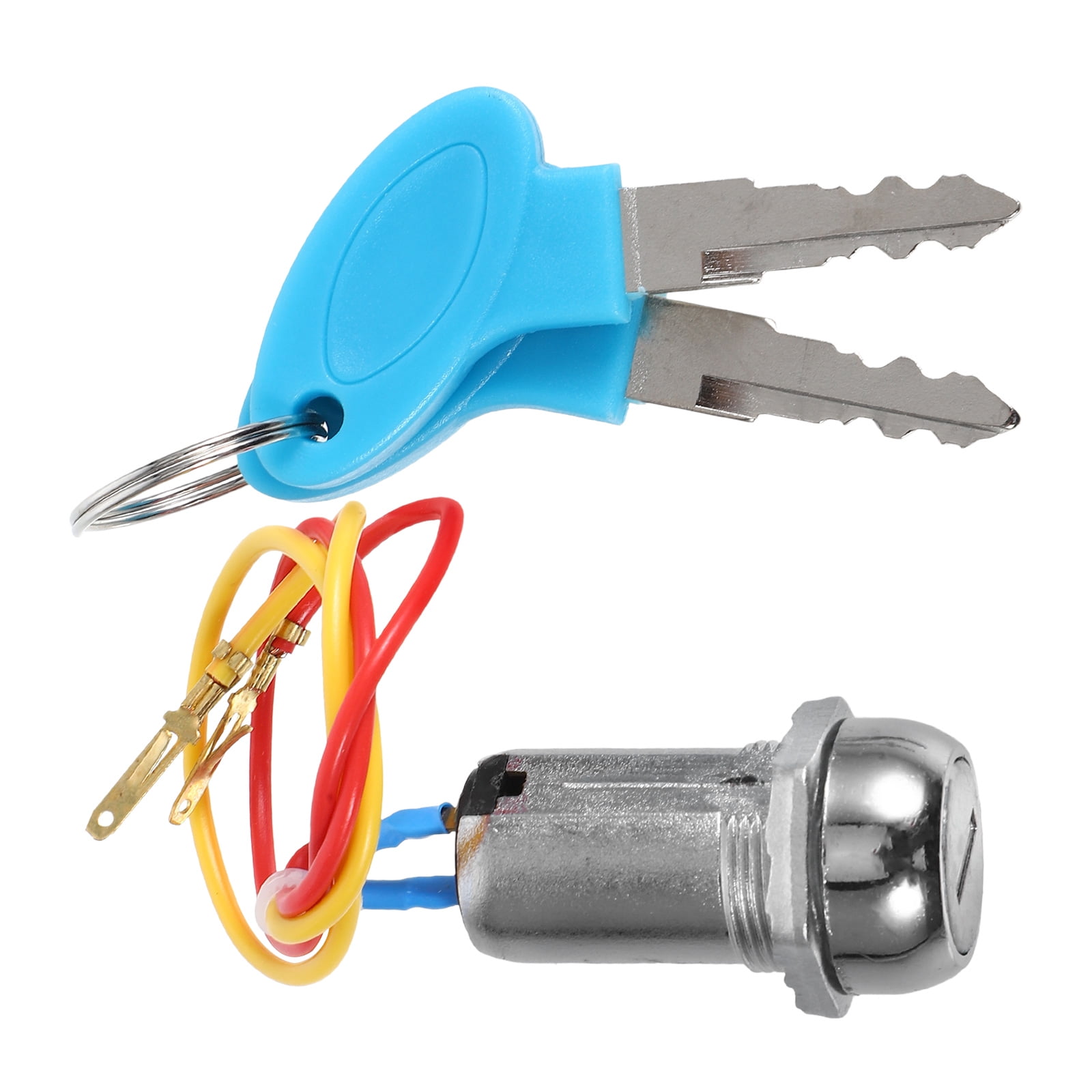 FRCOLOR Ignition Keyed Switch Replacement 2 Wire Ignition Switch For ...