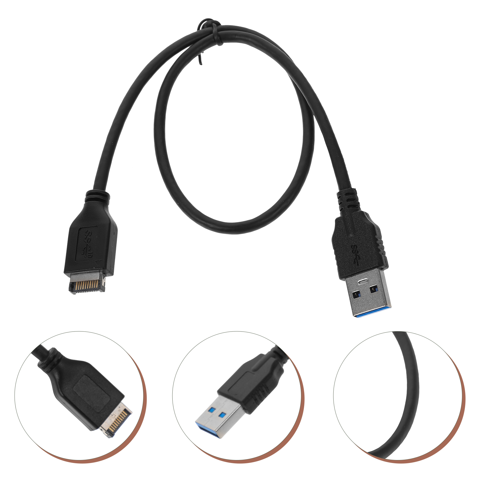 FRCOLOR Internal Adapter Cable USB Type E To 3.0 USB Type-a Extension ...
