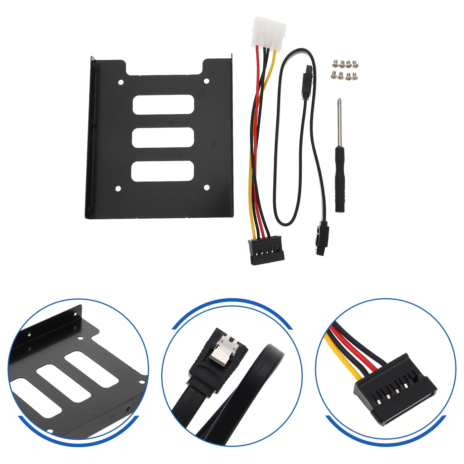 LABSERRON Hard Drive Caddy Metal for External SSD Adapter and Desktop ...