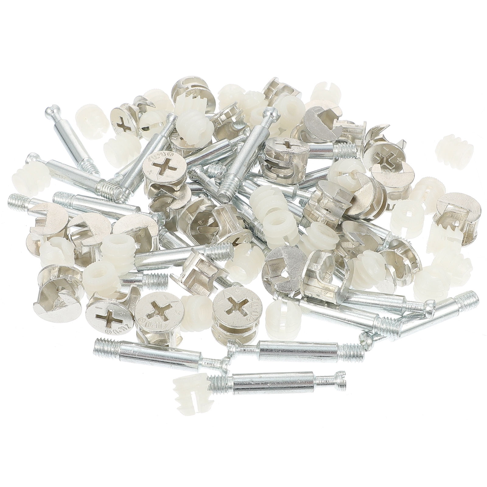 FRCOLOR Iron Cam Lock Fitting Hardwares Bolts Adjustable Cabinets ...