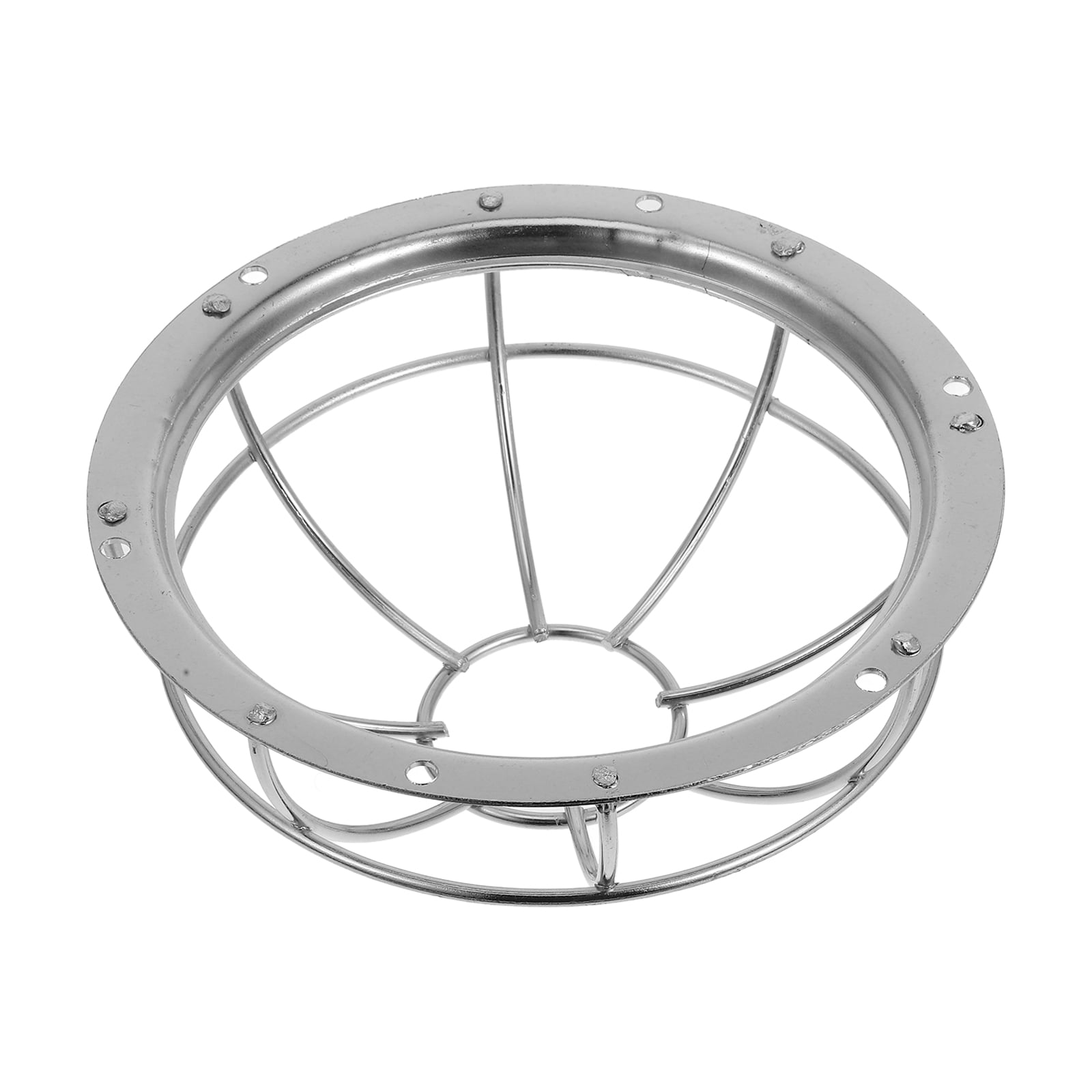 LABSERRON Safety Protection Light Bulb Cage Guard Metal Black 1Pcs 6 ...