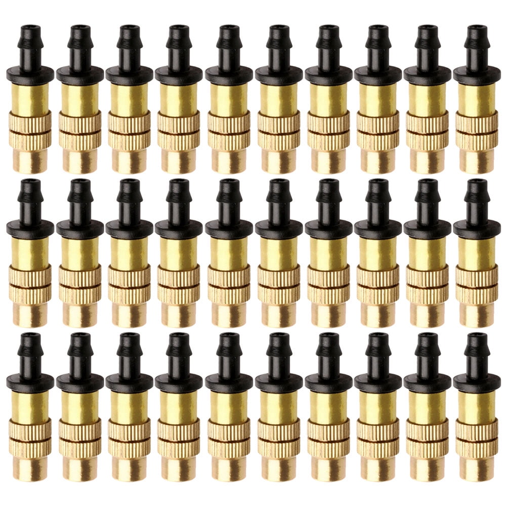 FRCOLOR Irrigation System Nozzle 50pcs Irrigation System Adjustable ...