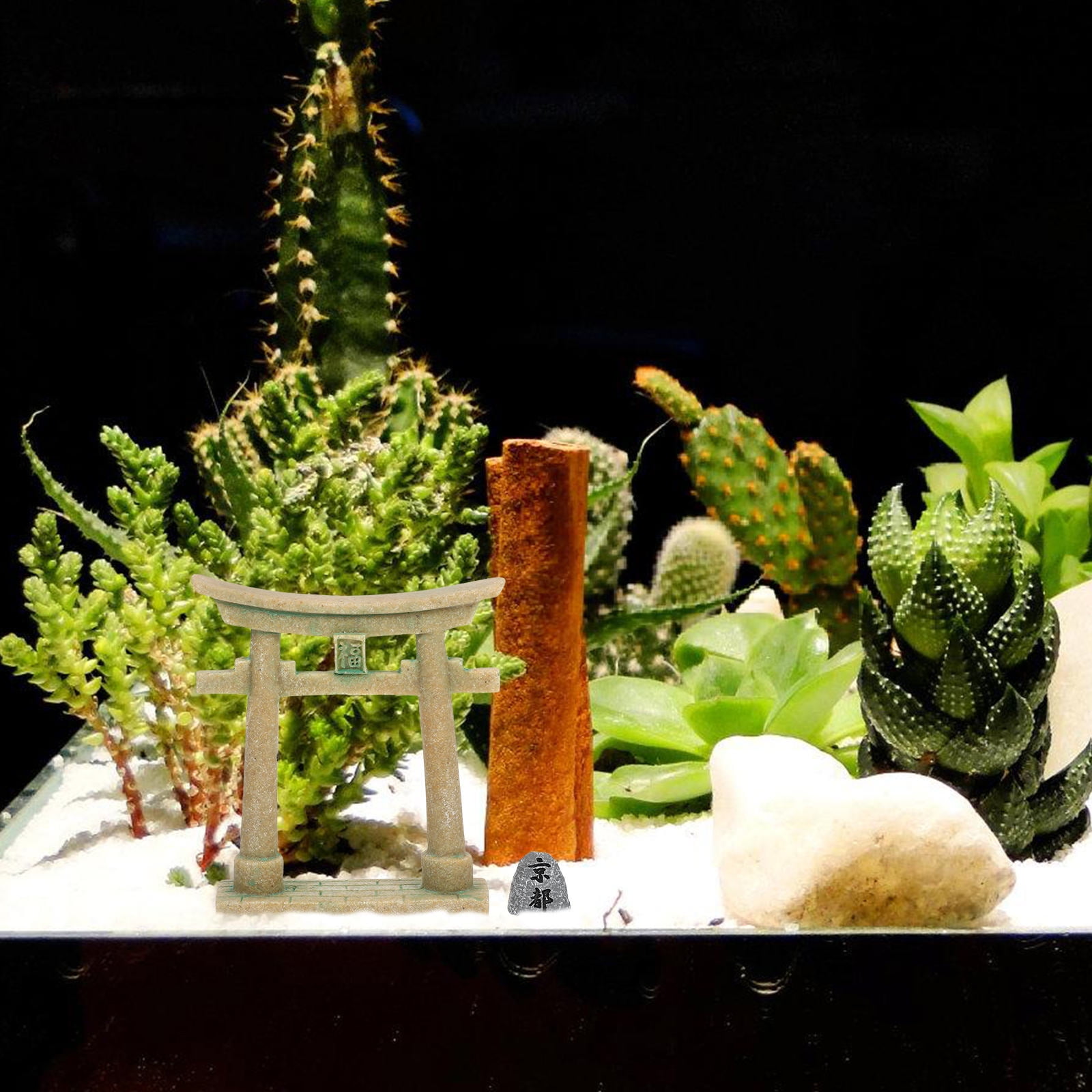 FRCOLOR Japanese Miniature Torii Gate Tiny Shinto Shrine Gate With ...