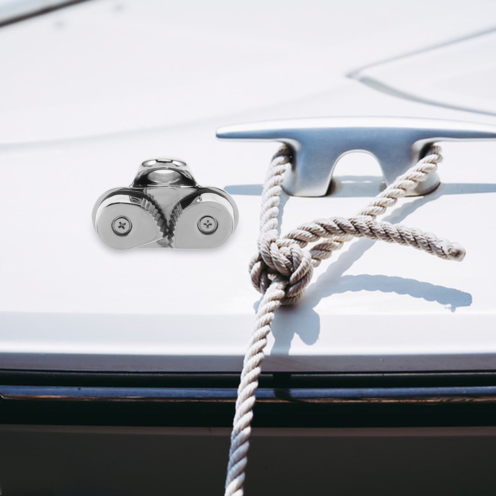 FRCOLOR Kayak Cam Cleat Boat Stainless Steel Cam Cleats Fast Entry ...