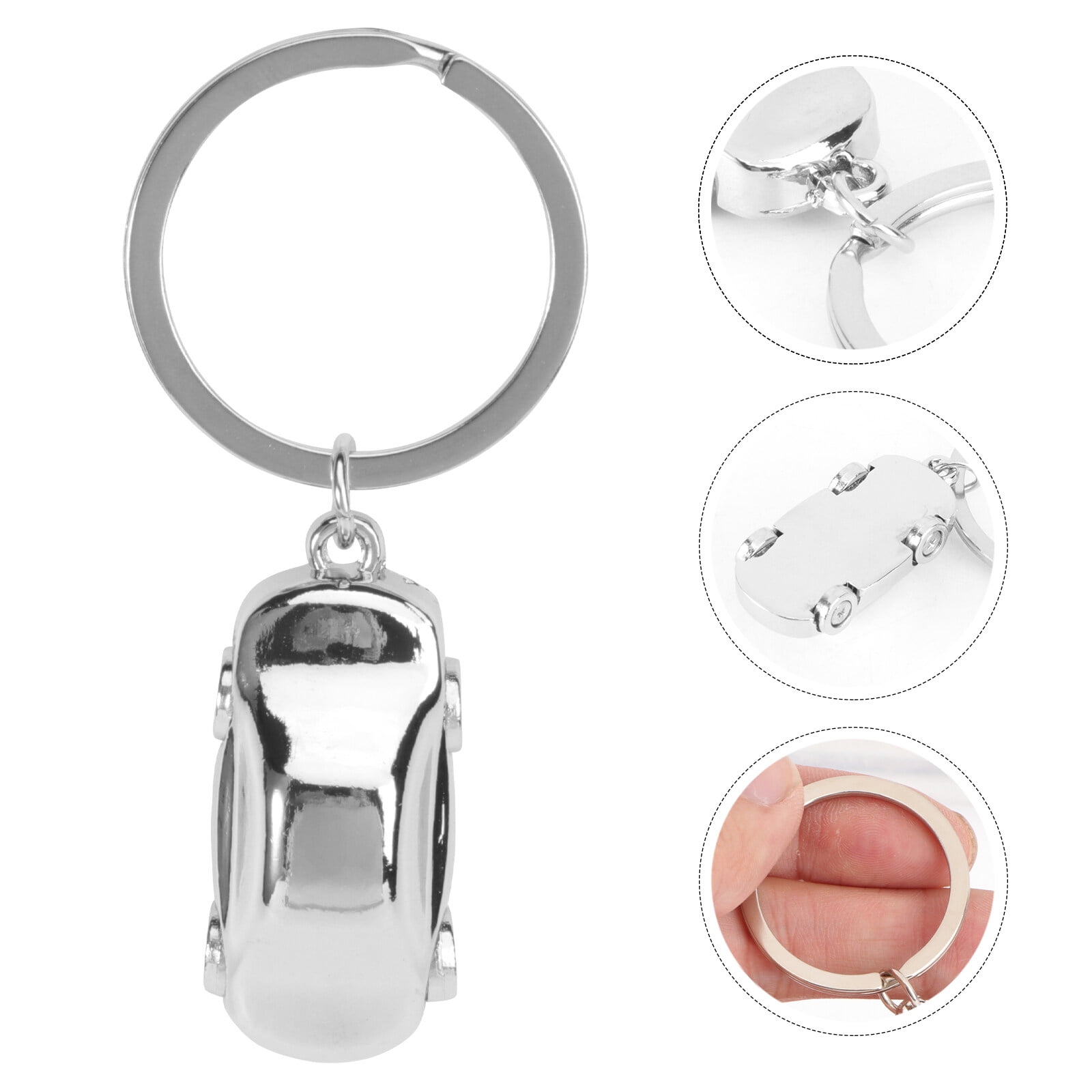 FRCOLOR Key Chain Car Keys Keychain for Enthusiasts Silver - Walmart.com