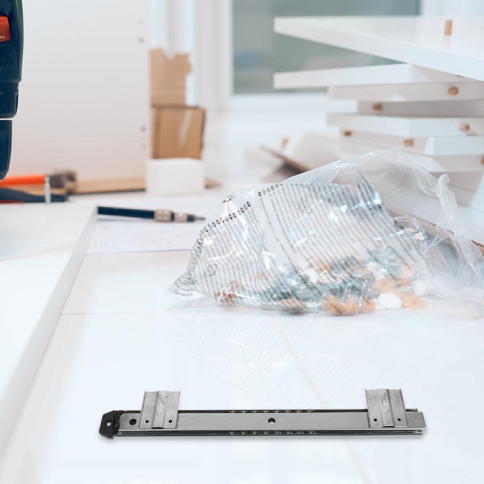 FRCOLOR Keyboard Slide Out Tray with Cold Rolled Steel Material for ...