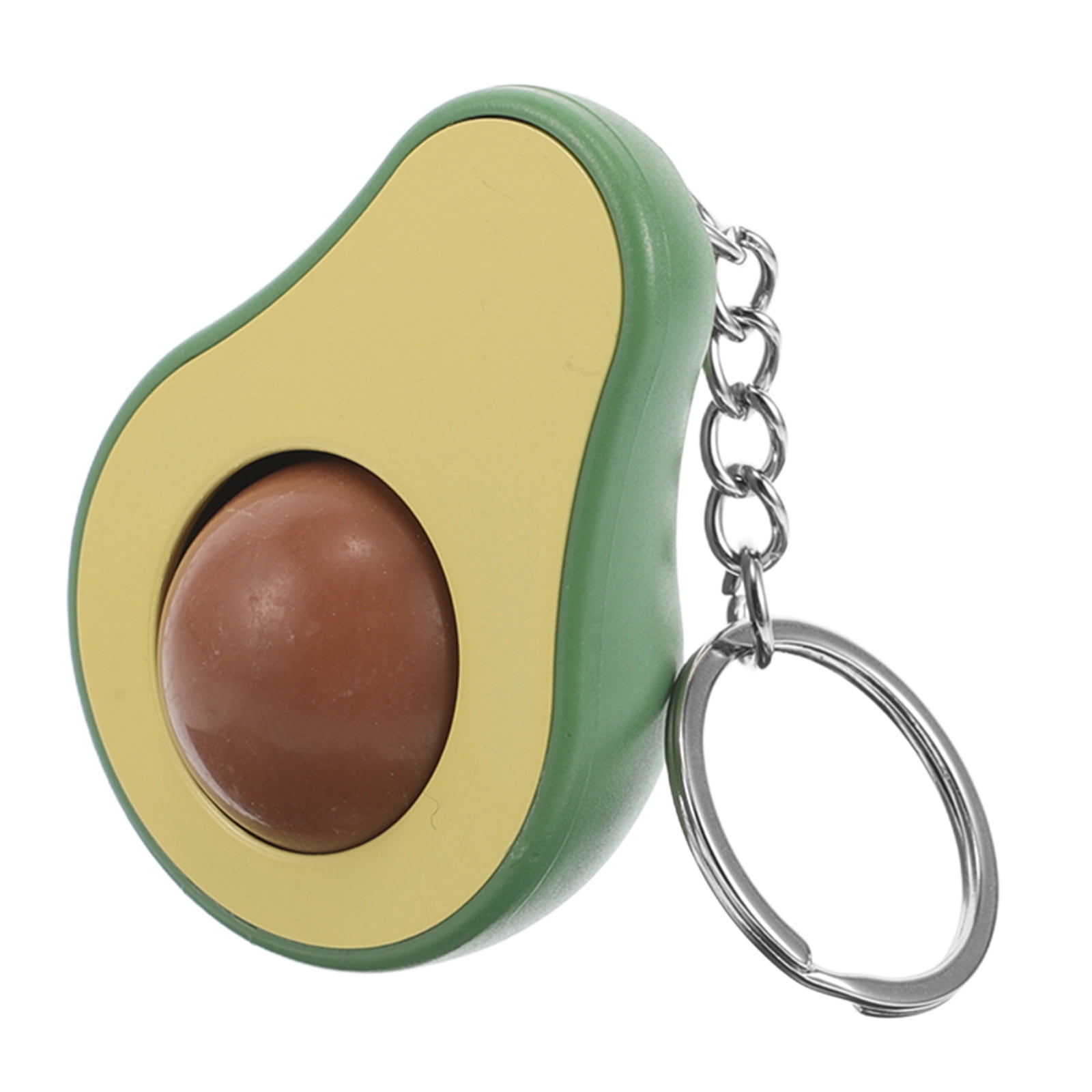 FRCOLOR Keychain Cute Keychains for Women Avocado Ring Realistic Fruit ...