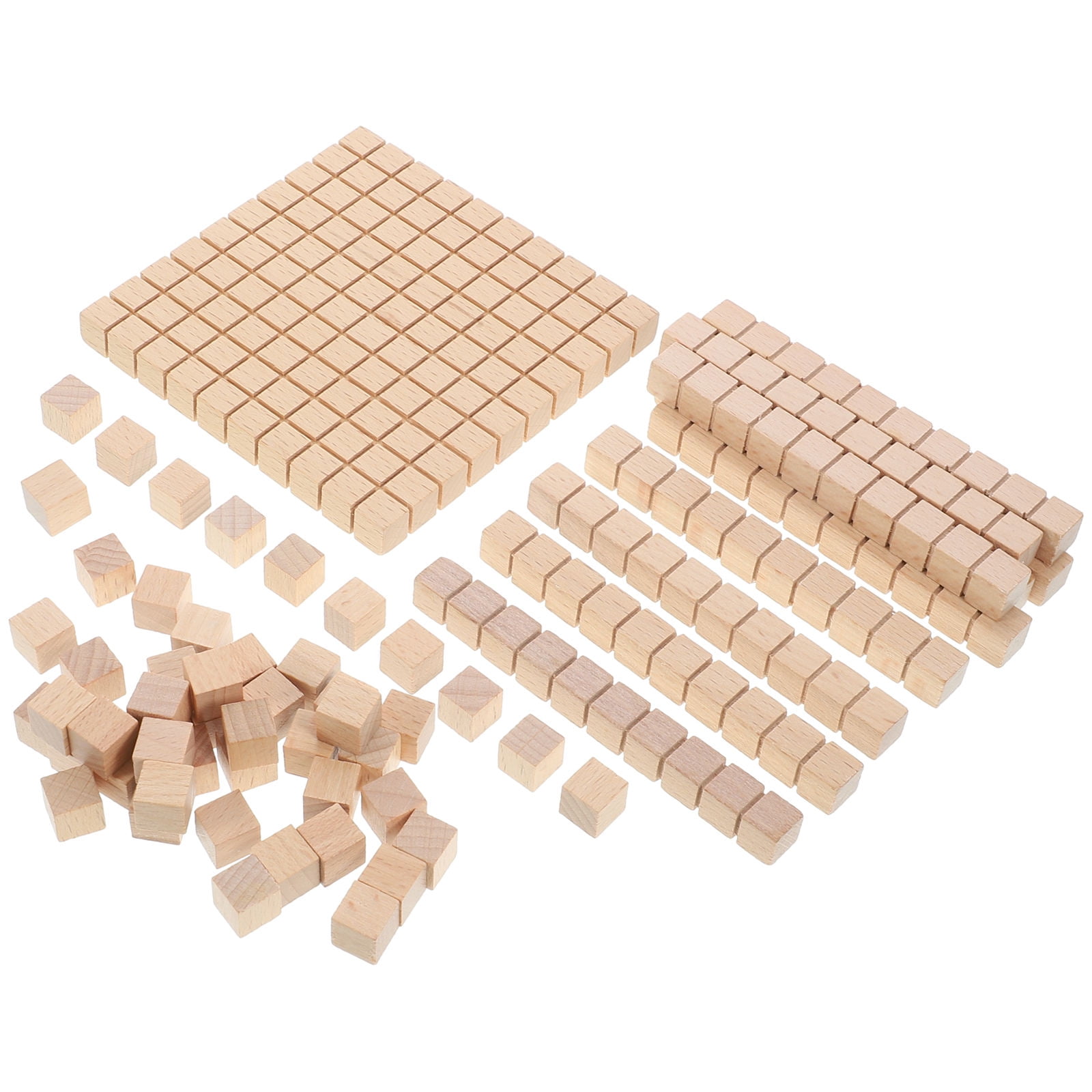 PAMINGONO Three-Level Decimal Operation Model Math Cubes 61Pcs ...