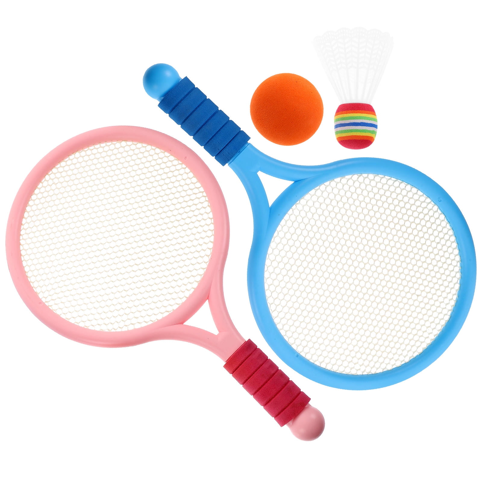 FRCOLOR Kids Outdoor Play Badminton Rackets Ball Set for Kids Child ...